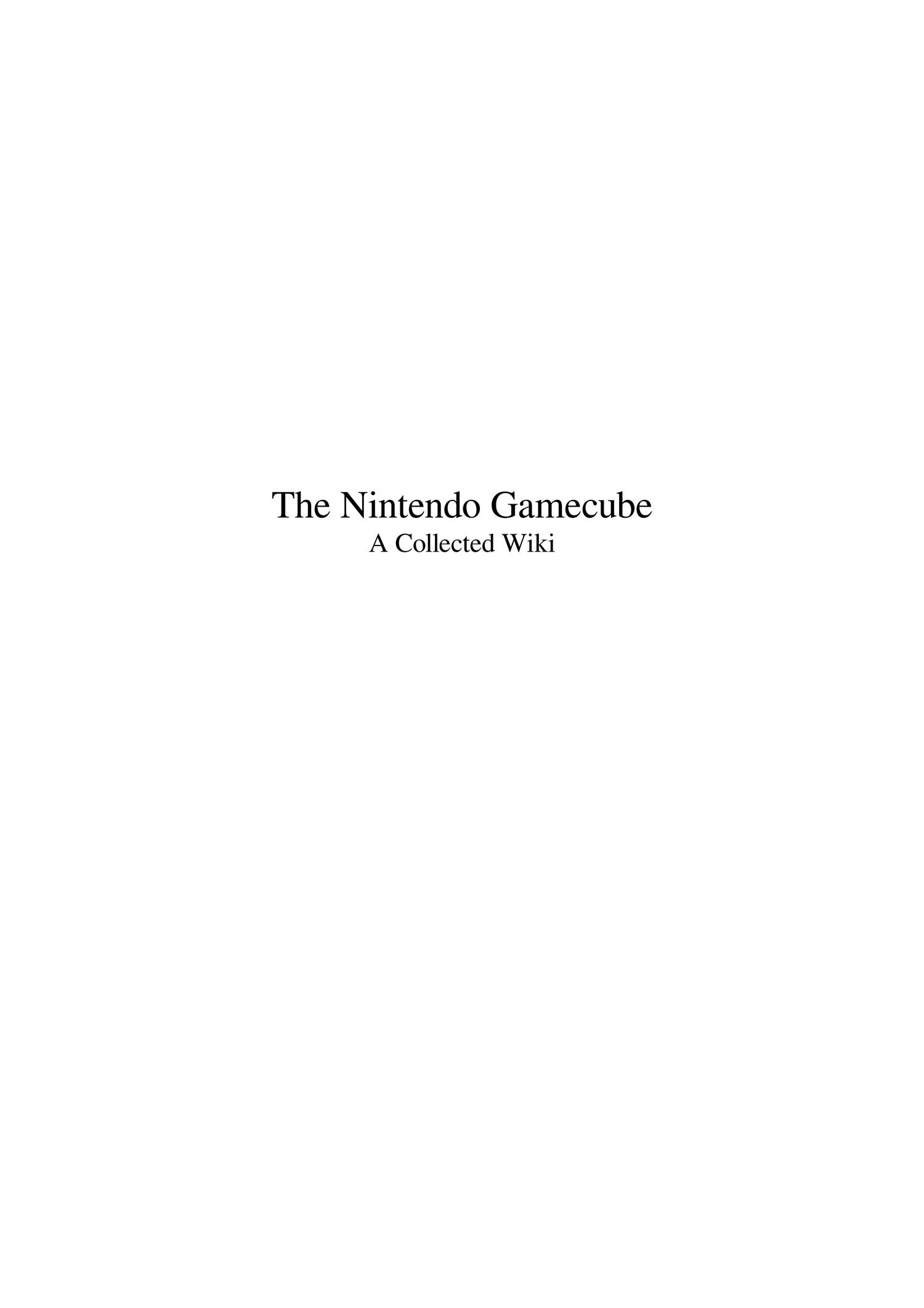 The Nintendo Gamecube.pdf | DocDroid