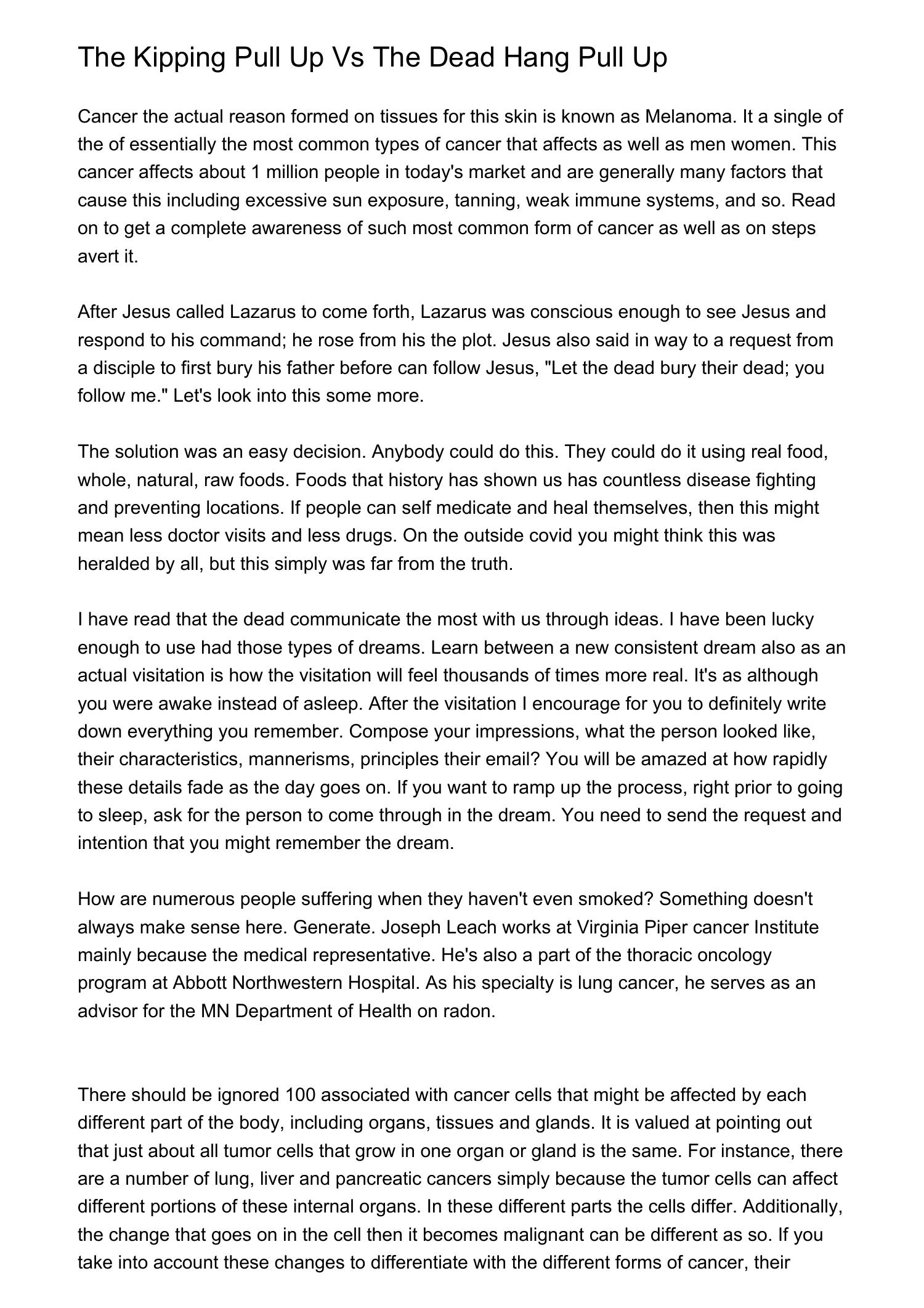 The Kipping Pull Up Vs The Dead Hang Pull Upsgdxq.pdf.pdf | DocDroid