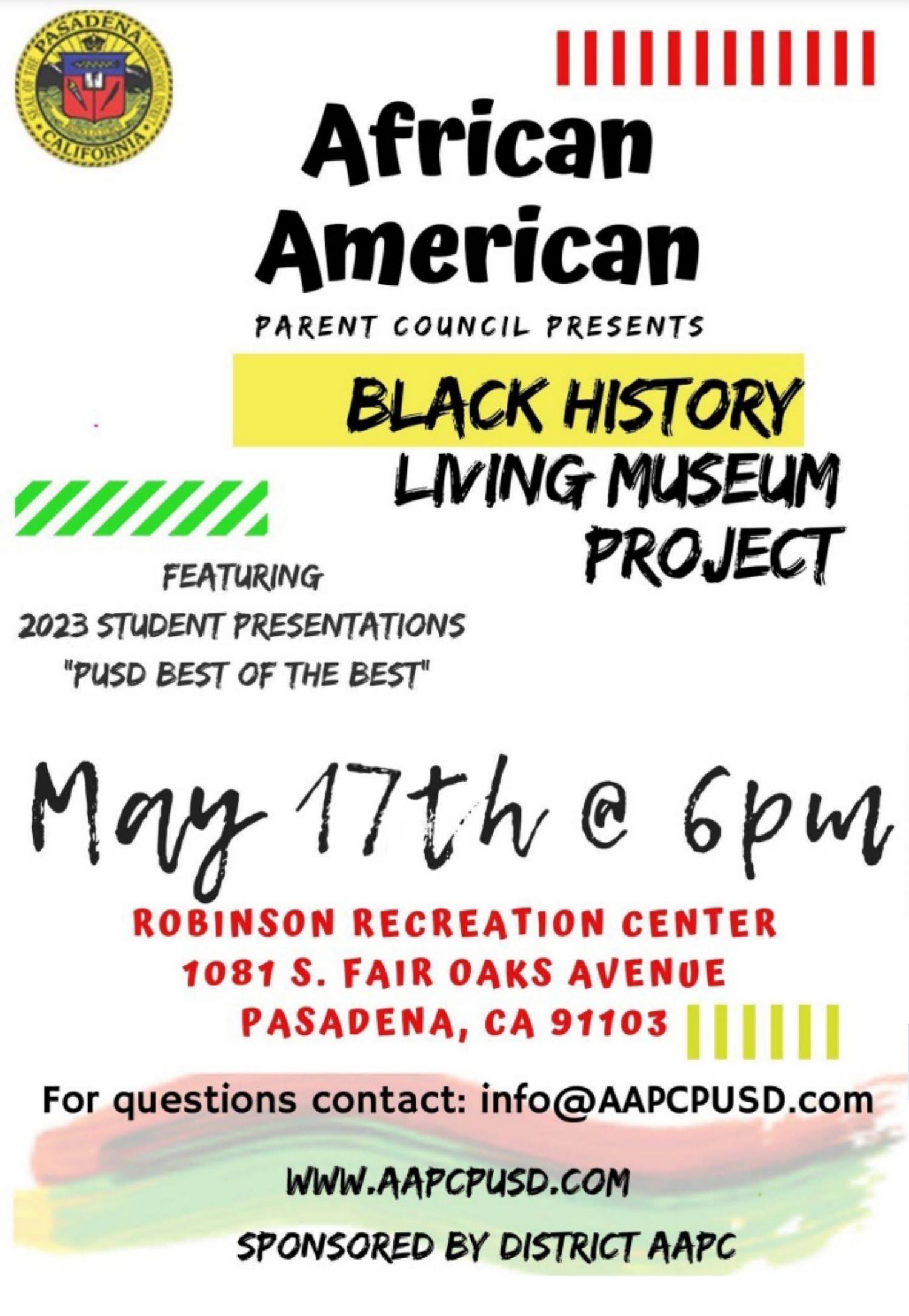 AAPC Black History Living Museum flyer.pdf | DocDroid