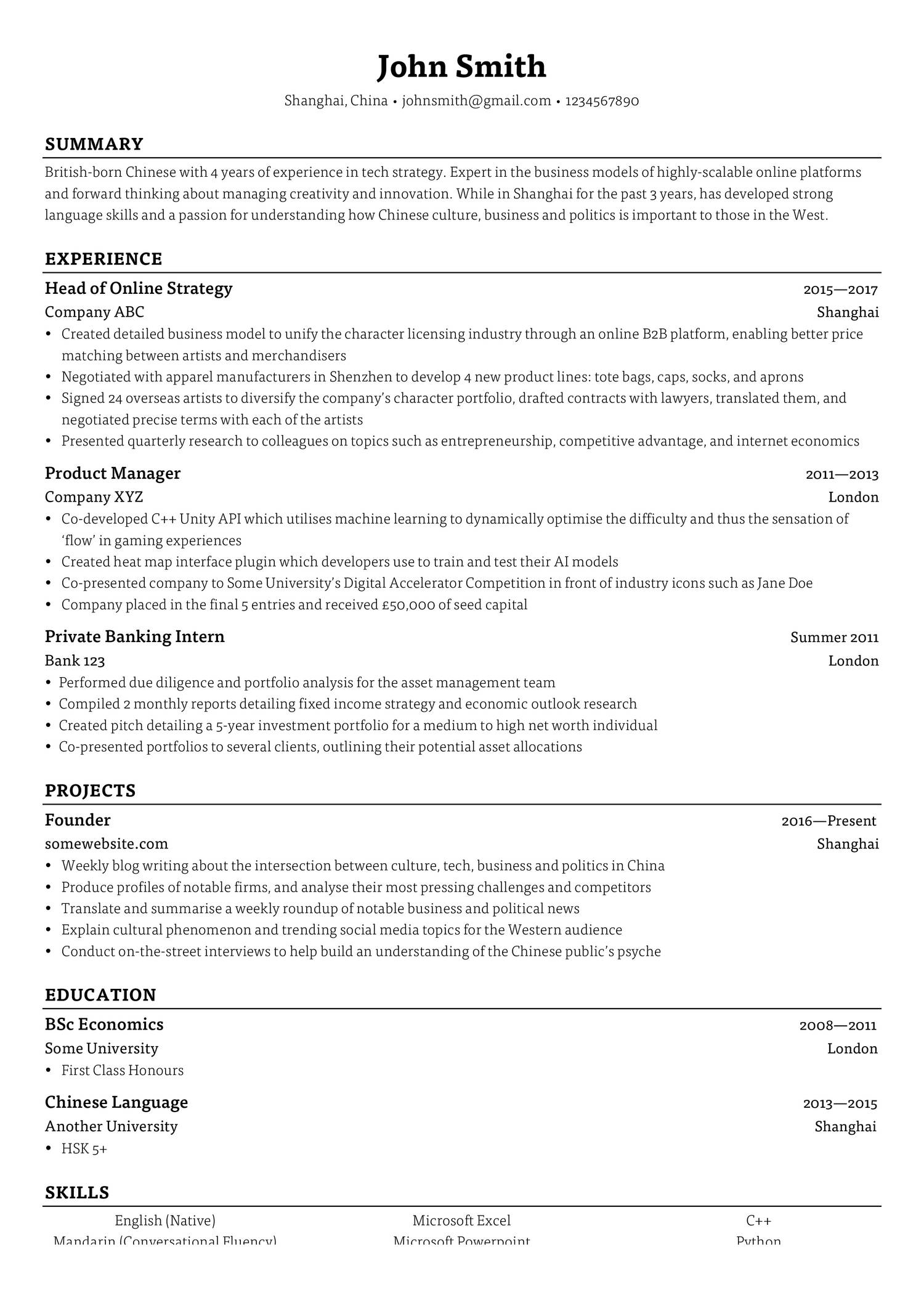 CV - anonymised.pdf | DocDroid