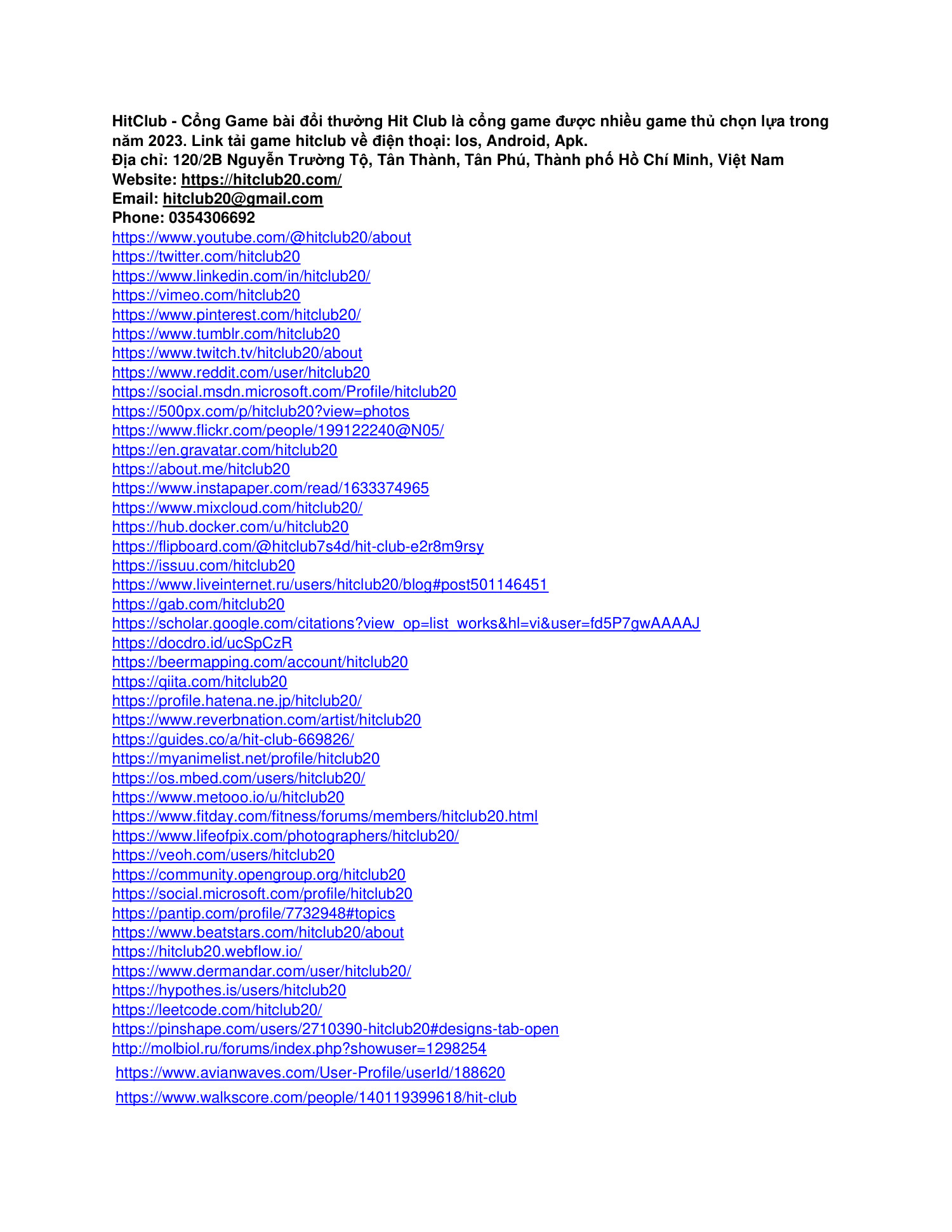 hitclub20-300-profile.docx | DocDroid