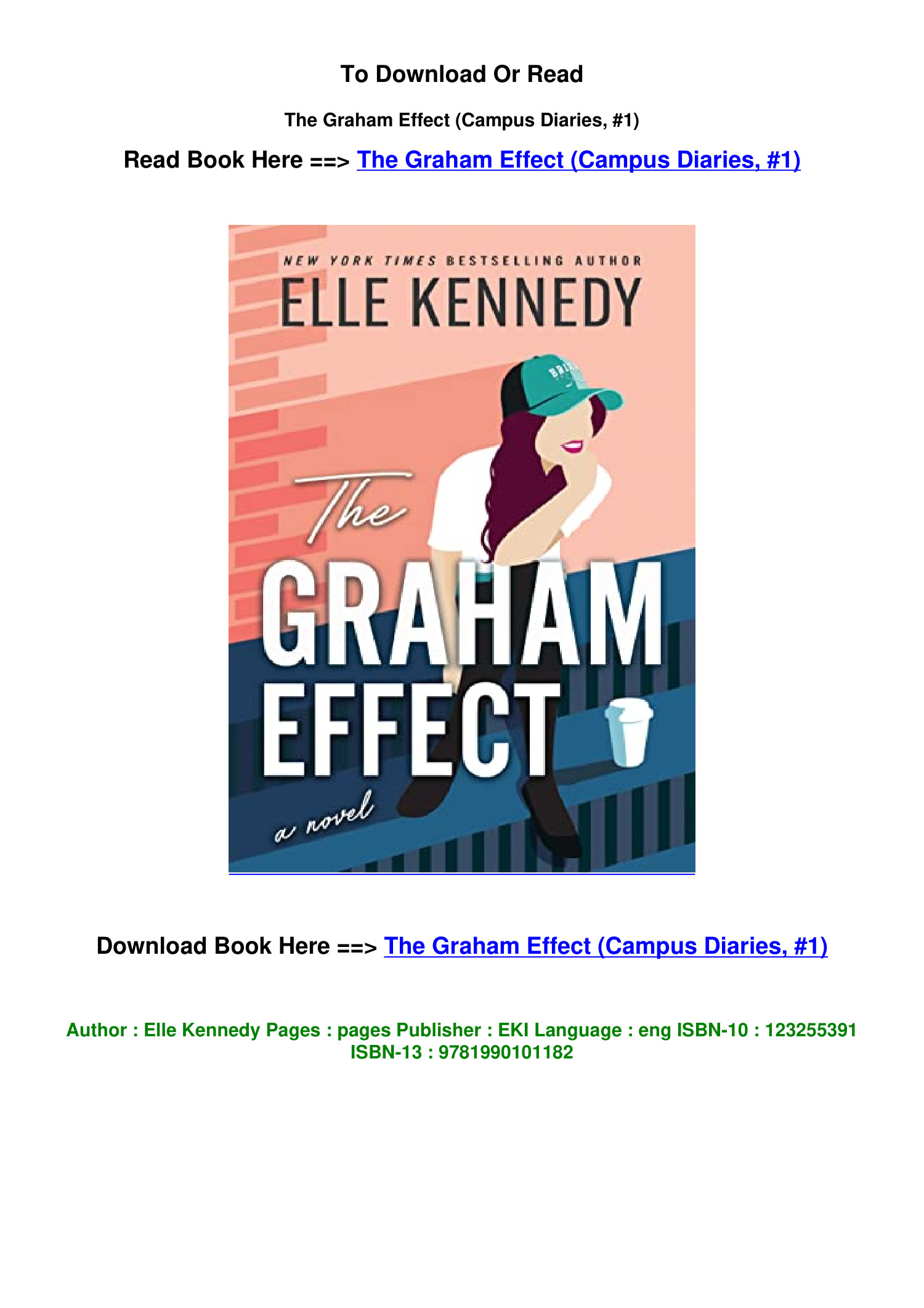 EPub download The Graham Effect Campus Diaries 1 By Elle Kennedy.pdf | DocDroid