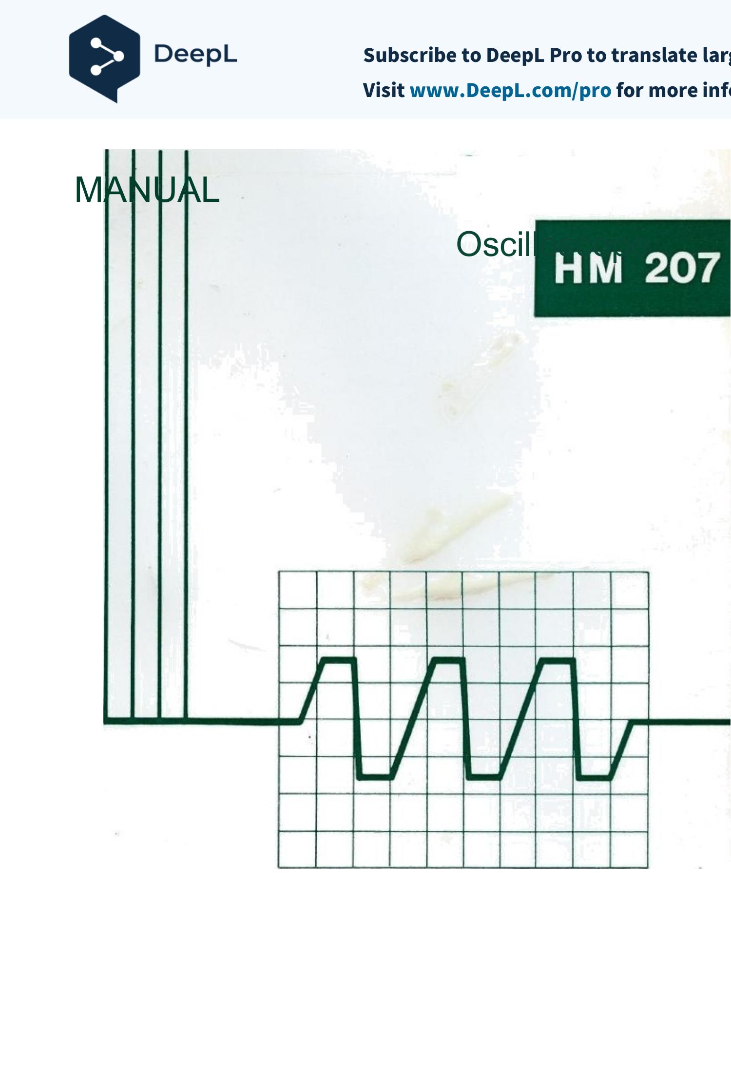 Hameg - HM207-3 Oscilloscope - User's Manual-min en-US.pdf | DocDroid