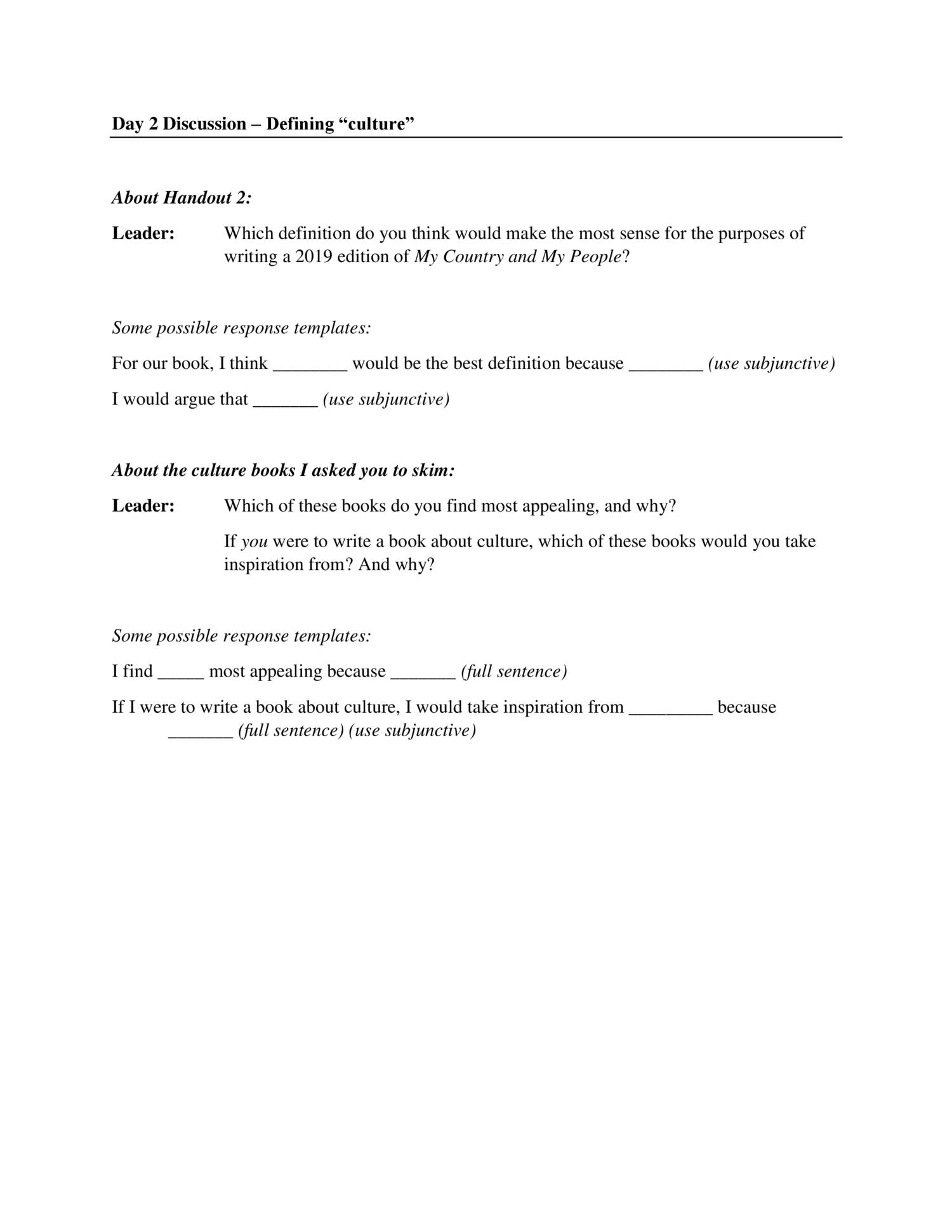 Day 2 Discussion Script.docx | DocDroid