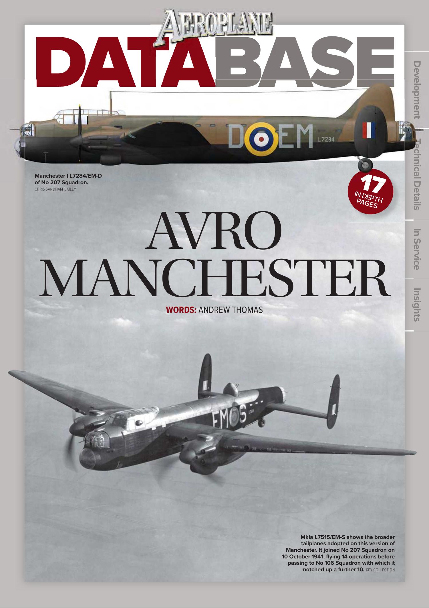 DATABASE AVRO MANCHESTER, Aeroplane Monthly 2022-09 (e).pdf | DocDroid