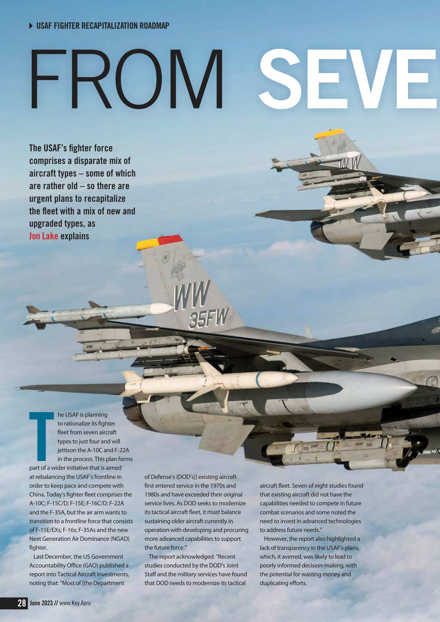 USAF FIGHTER RECAPITALIZATION ROADMAP, Combat_Aircraft_2023-06.pdf ...