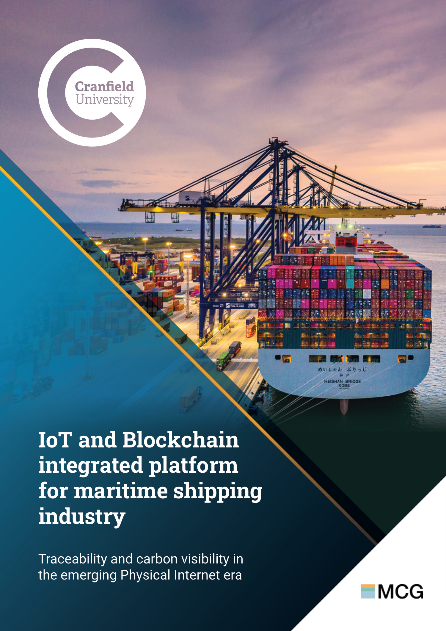 IoTBlockchain integrated platform for maritime shipping industry Report ...