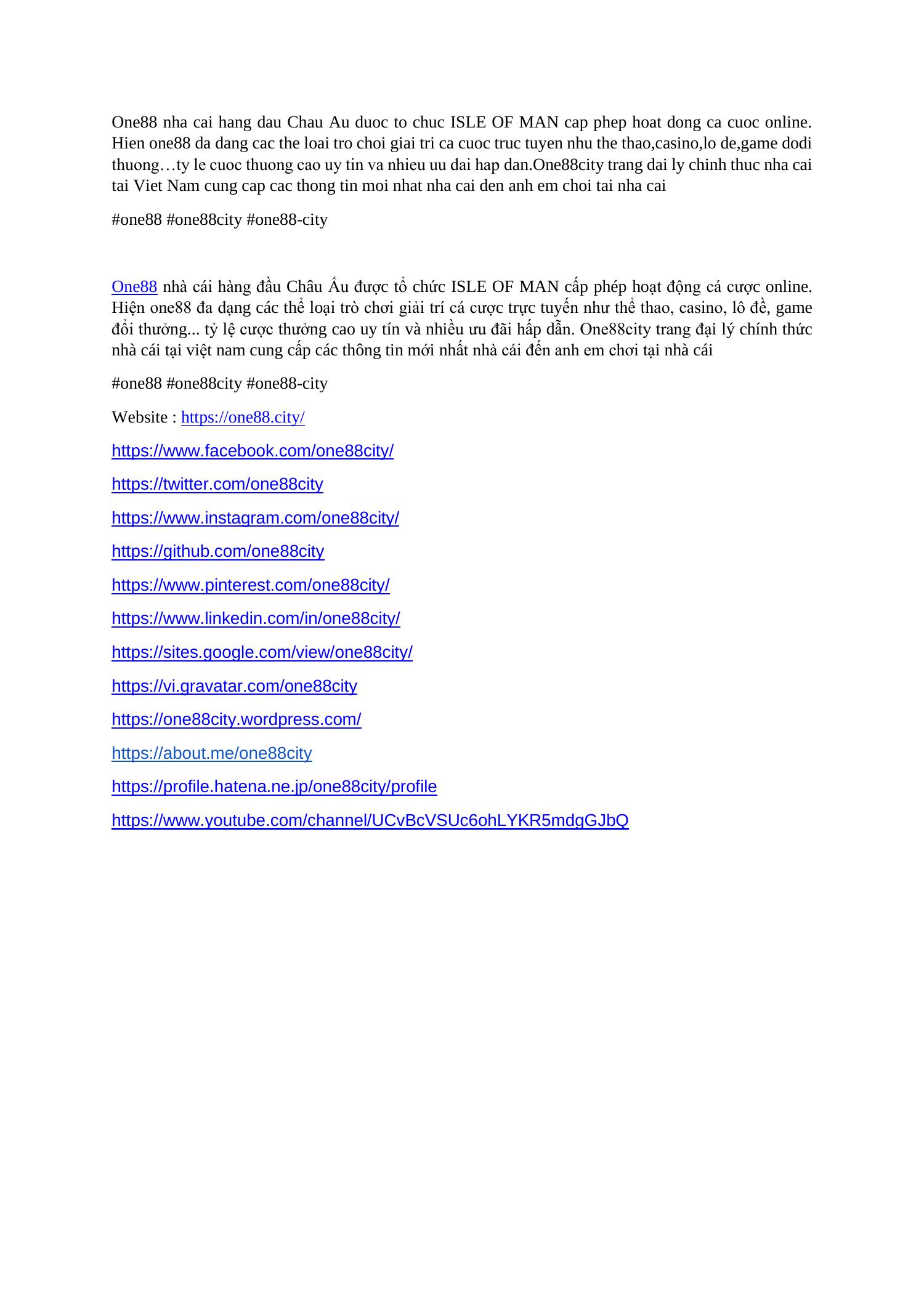 One88 nha cai hang dau Chau Au duoc to chuc ISLE OF MAN cap phep hoat dong ca cuoc online.docx ...