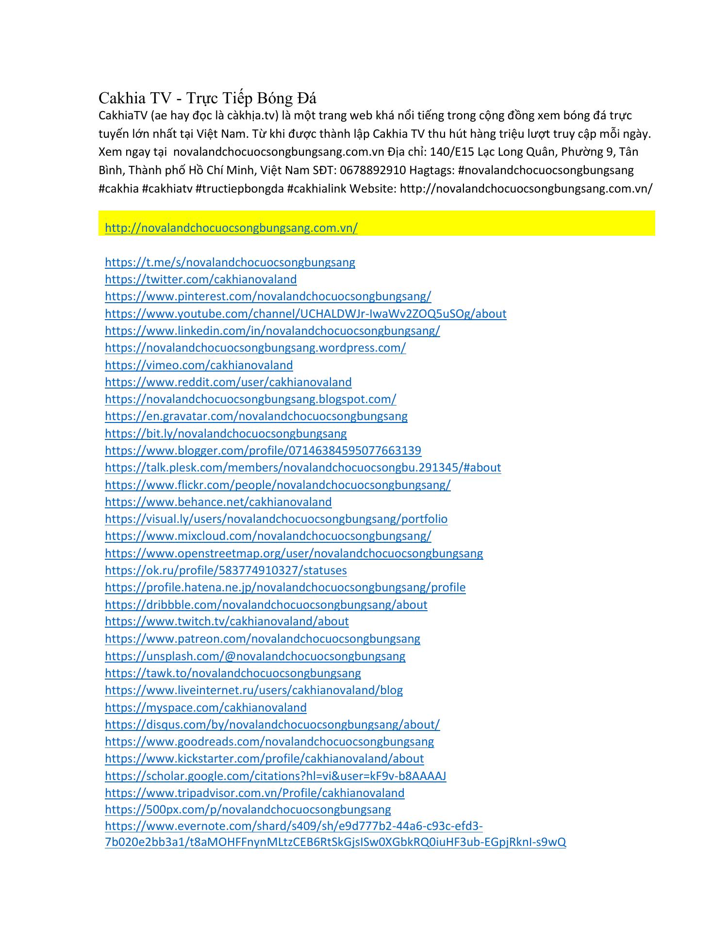 Cakhia TV.docx | DocDroid