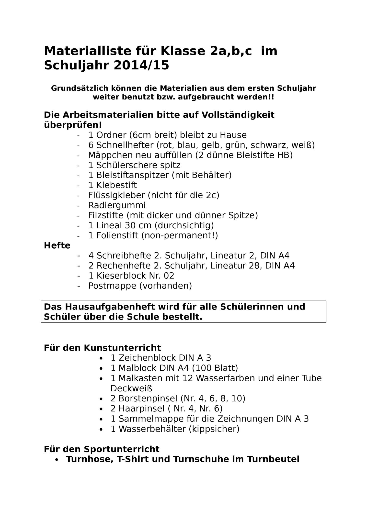 Materialliste für Klasse 2.docx | DocDroid