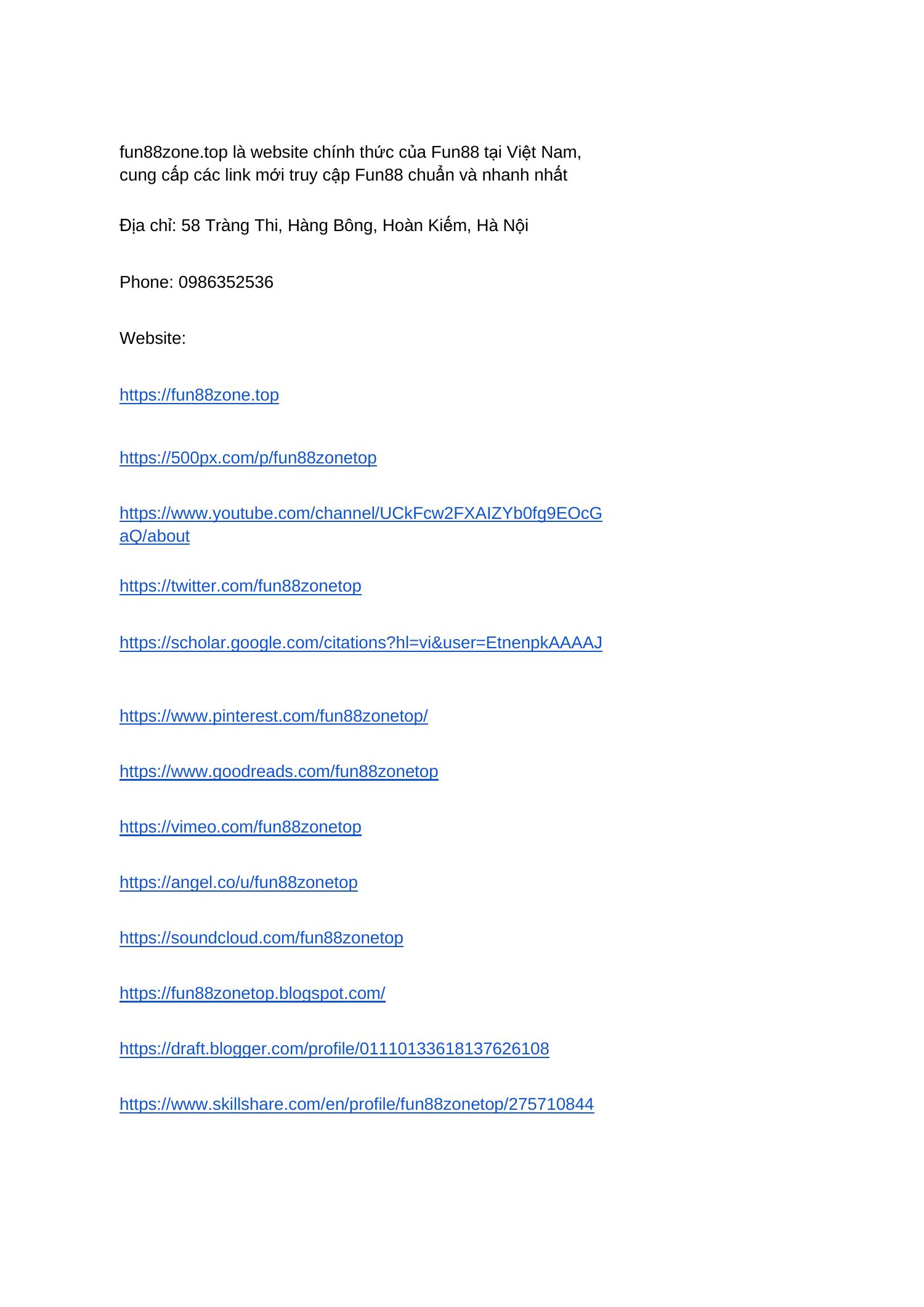 fun88zonetop.docx | DocDroid