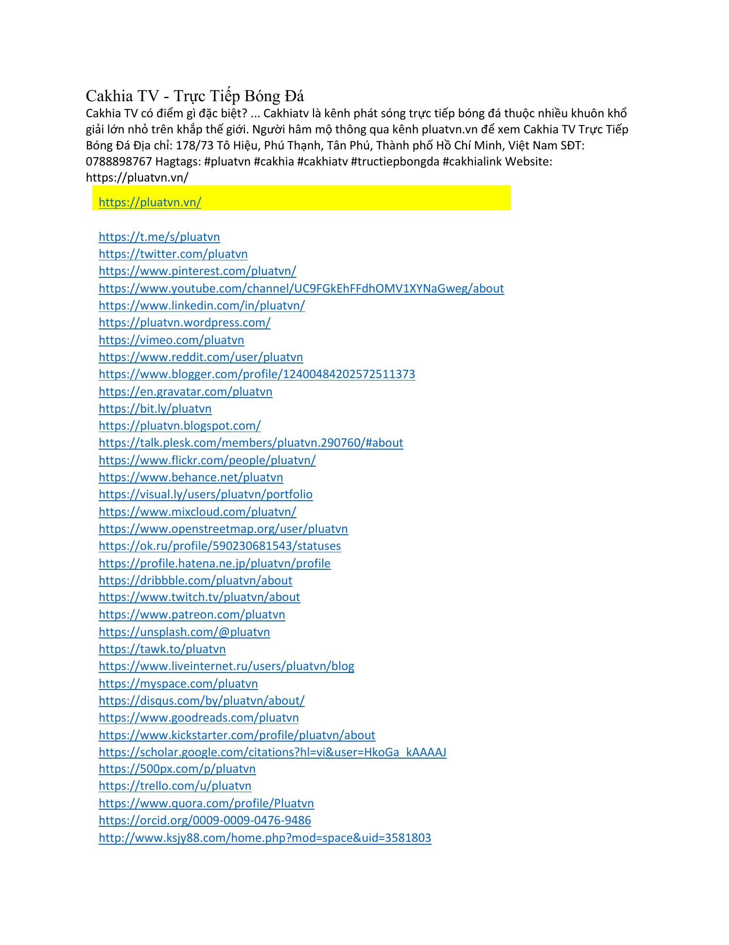 Cakhia TV.docx | DocDroid