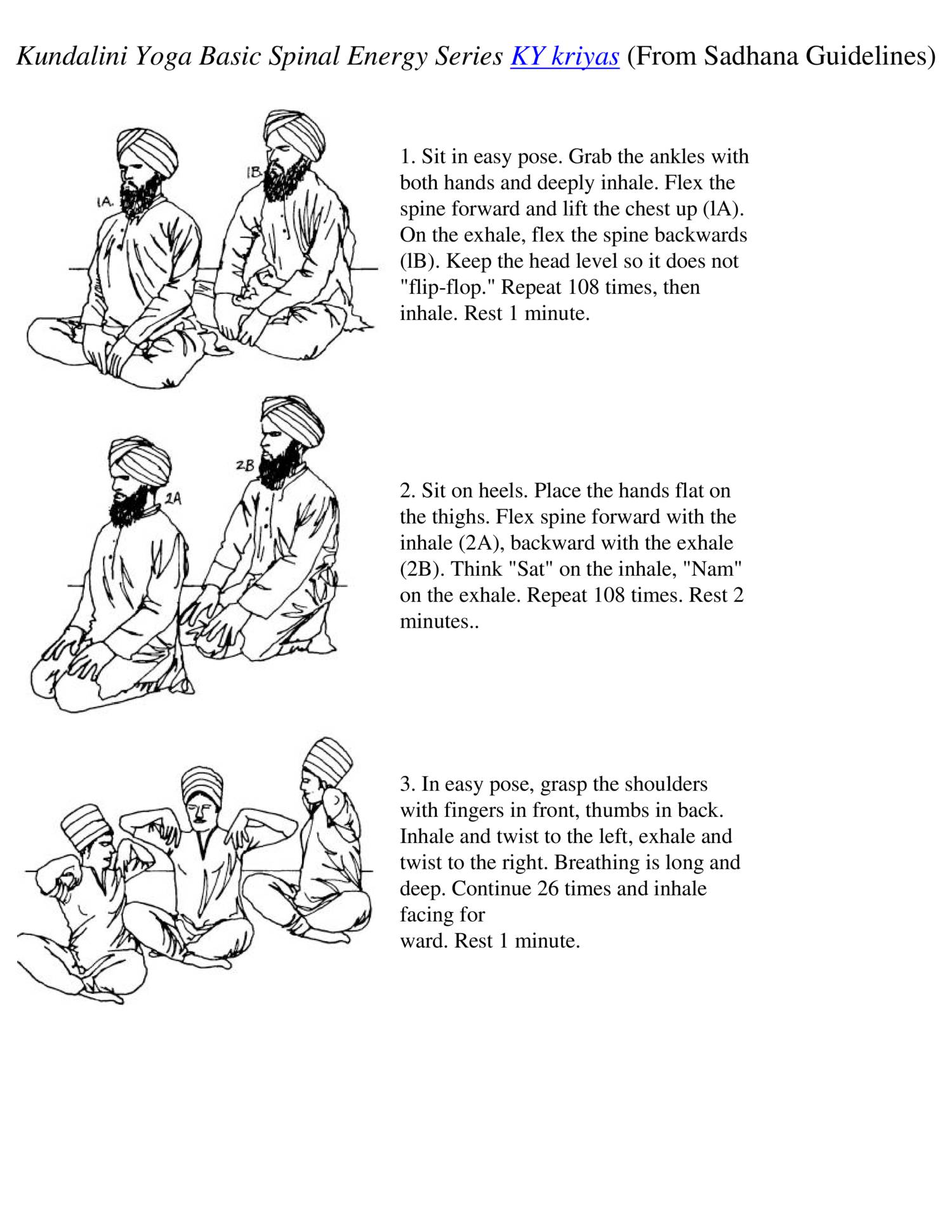Kundalini Yoga Basic Spinal Energy Series.pdf | DocDroid