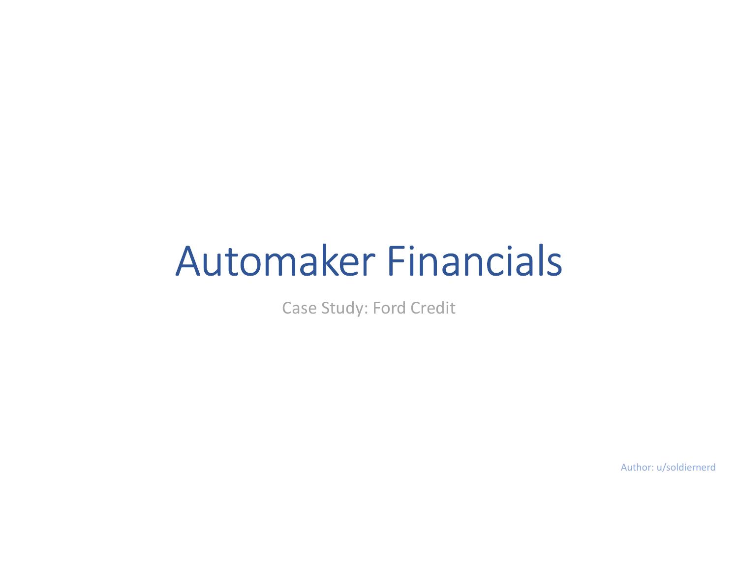 Ford Credit Debt Case Study.pdf | DocDroid