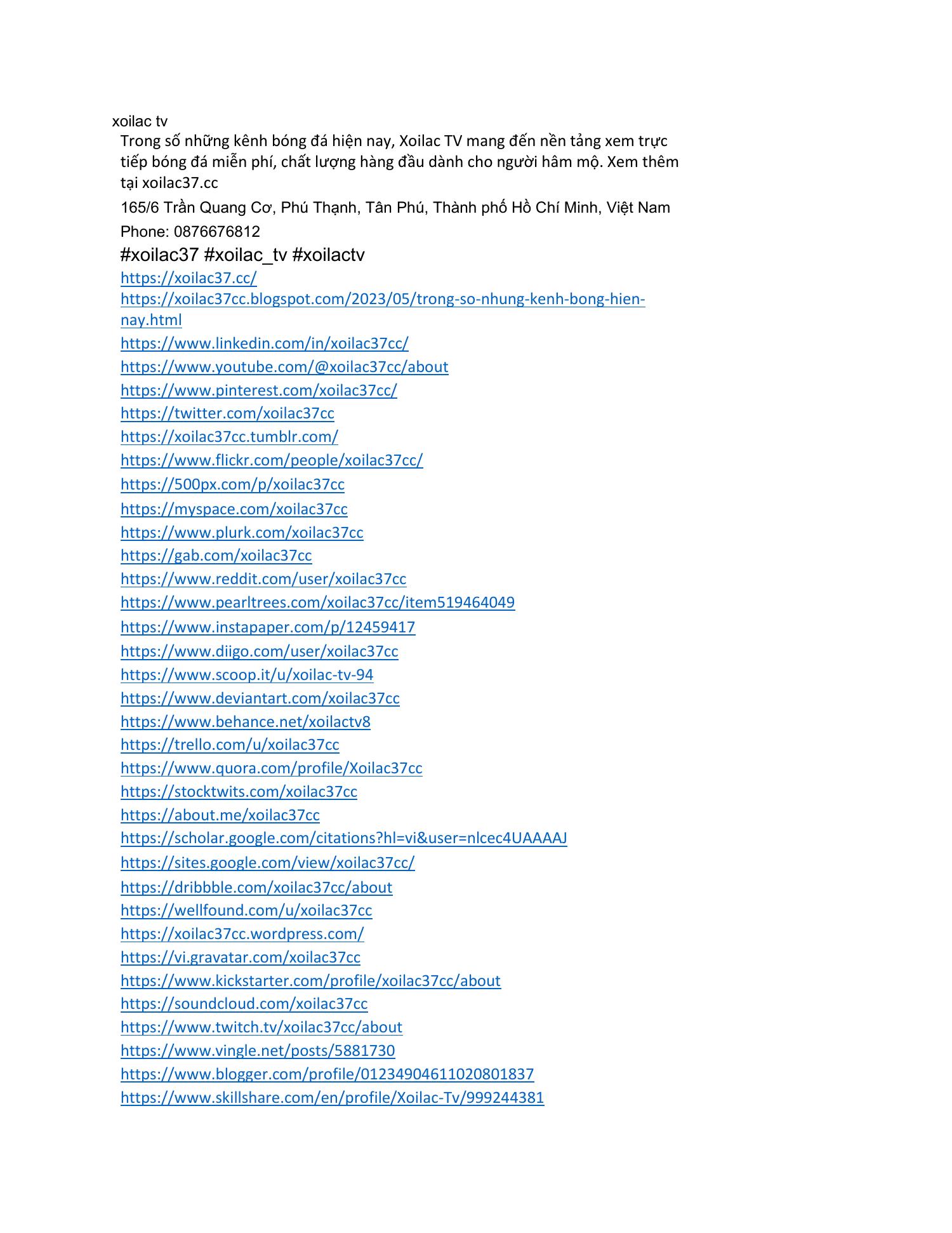 xoilac tv.docx | DocDroid