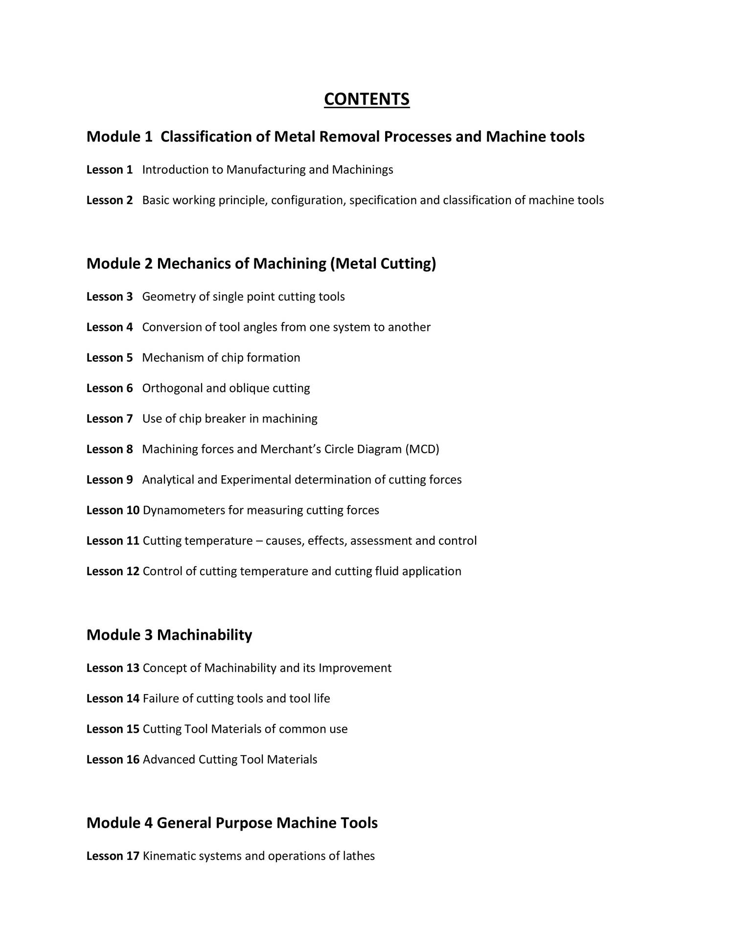 Manufacturing Processes ll (IIT Lecture Notes).pdf | DocDroid