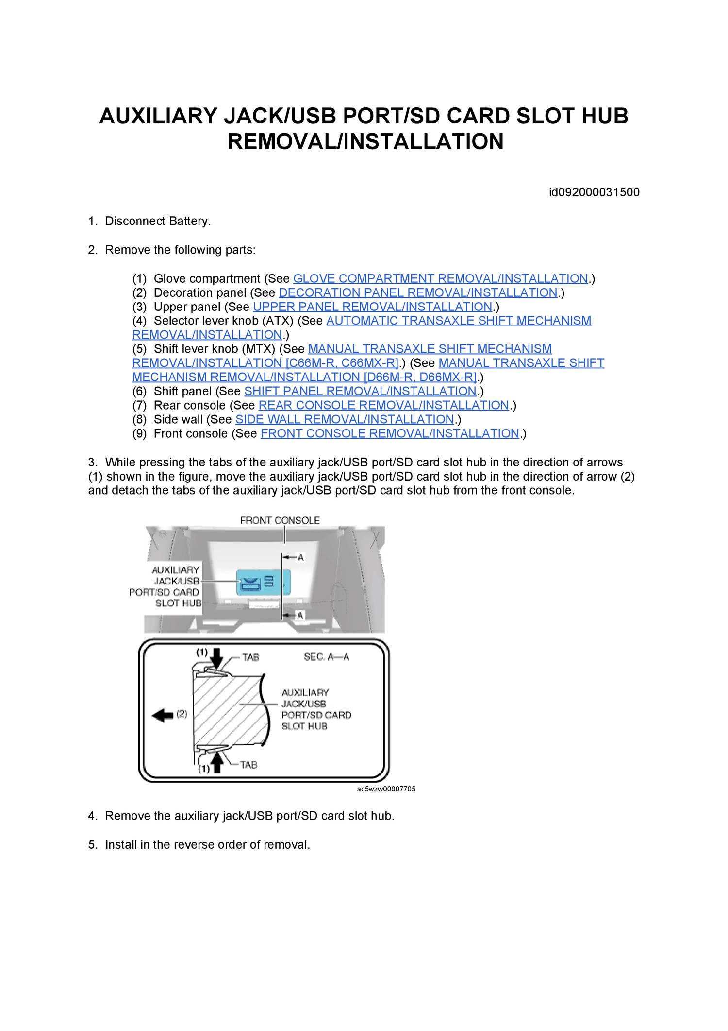AUXiLiARY HUB JACK.pdf | DocDroid