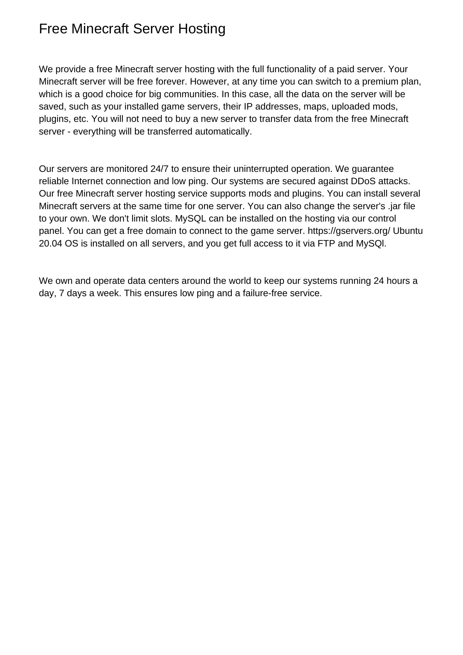 Free Minecraft Server Hostingbdixm.pdf.pdf | DocDroid