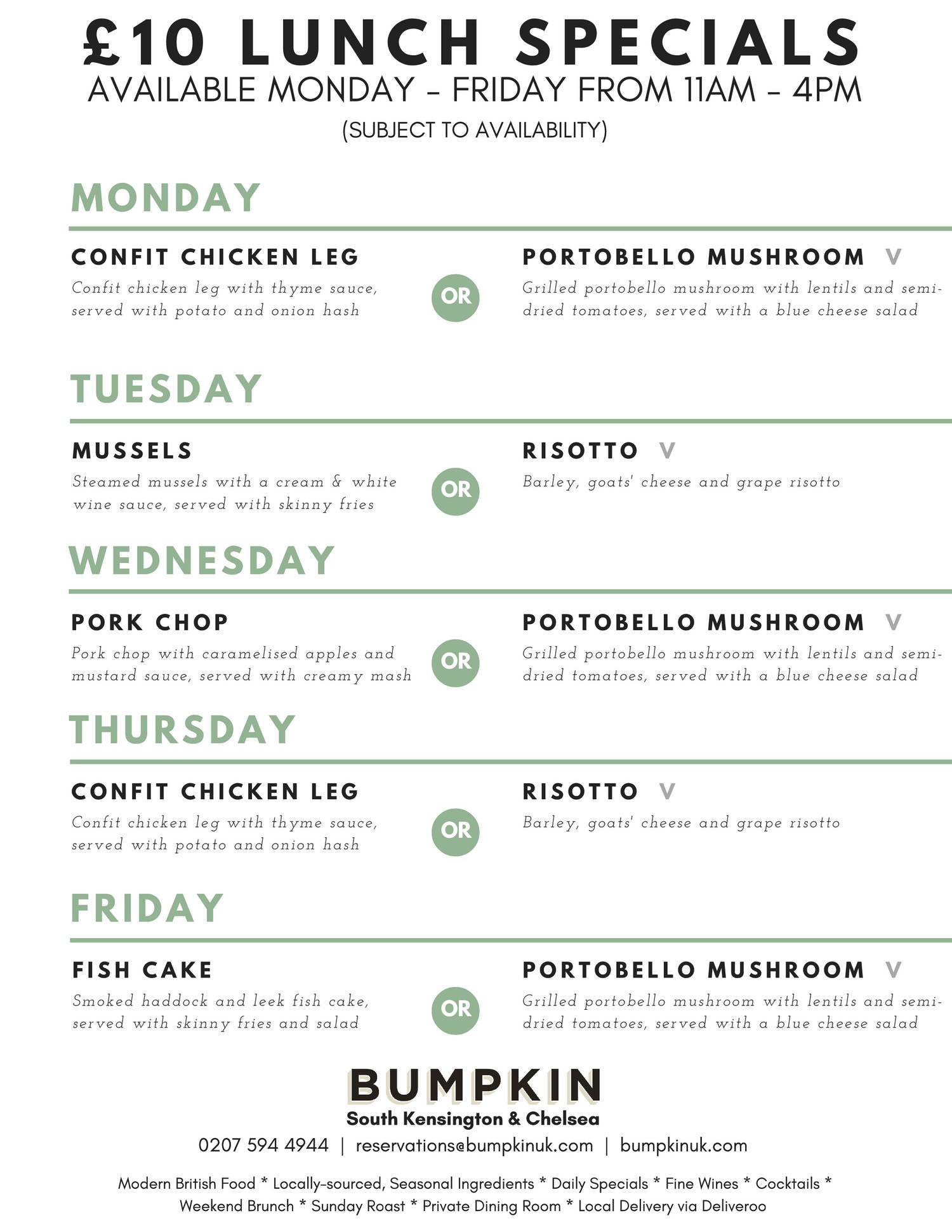 Bumpkin Daily £10 Lunch Special Menu.pdf | DocDroid