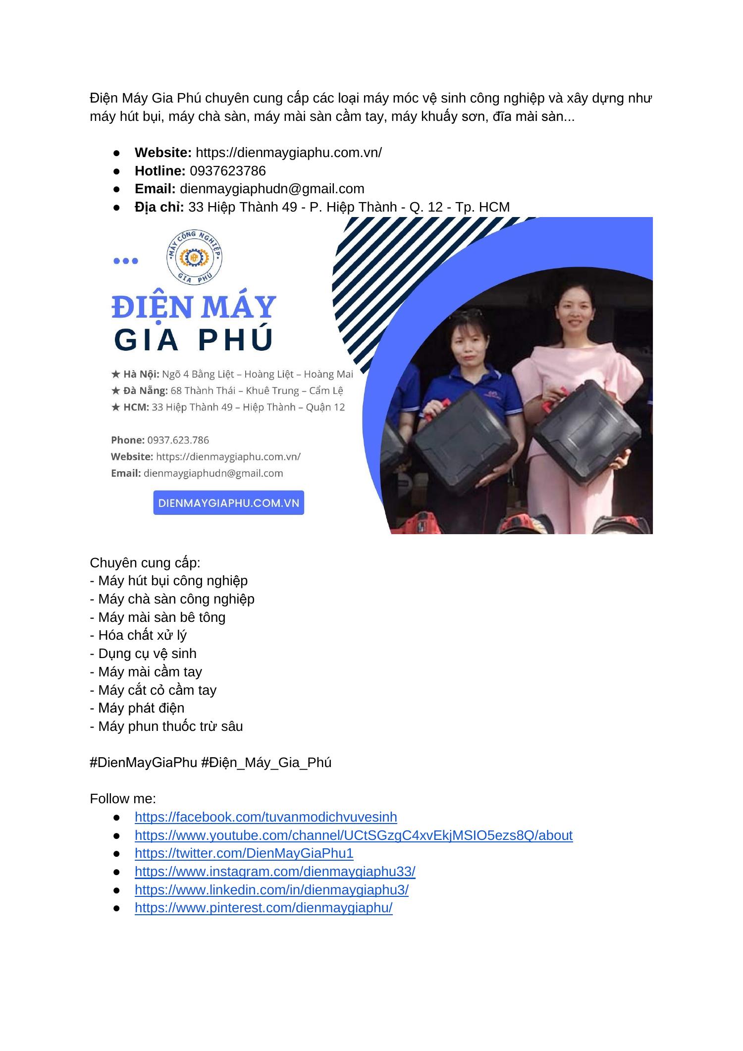 Bài giới thiệu Điện Máy Gia Phú.docx | DocDroid