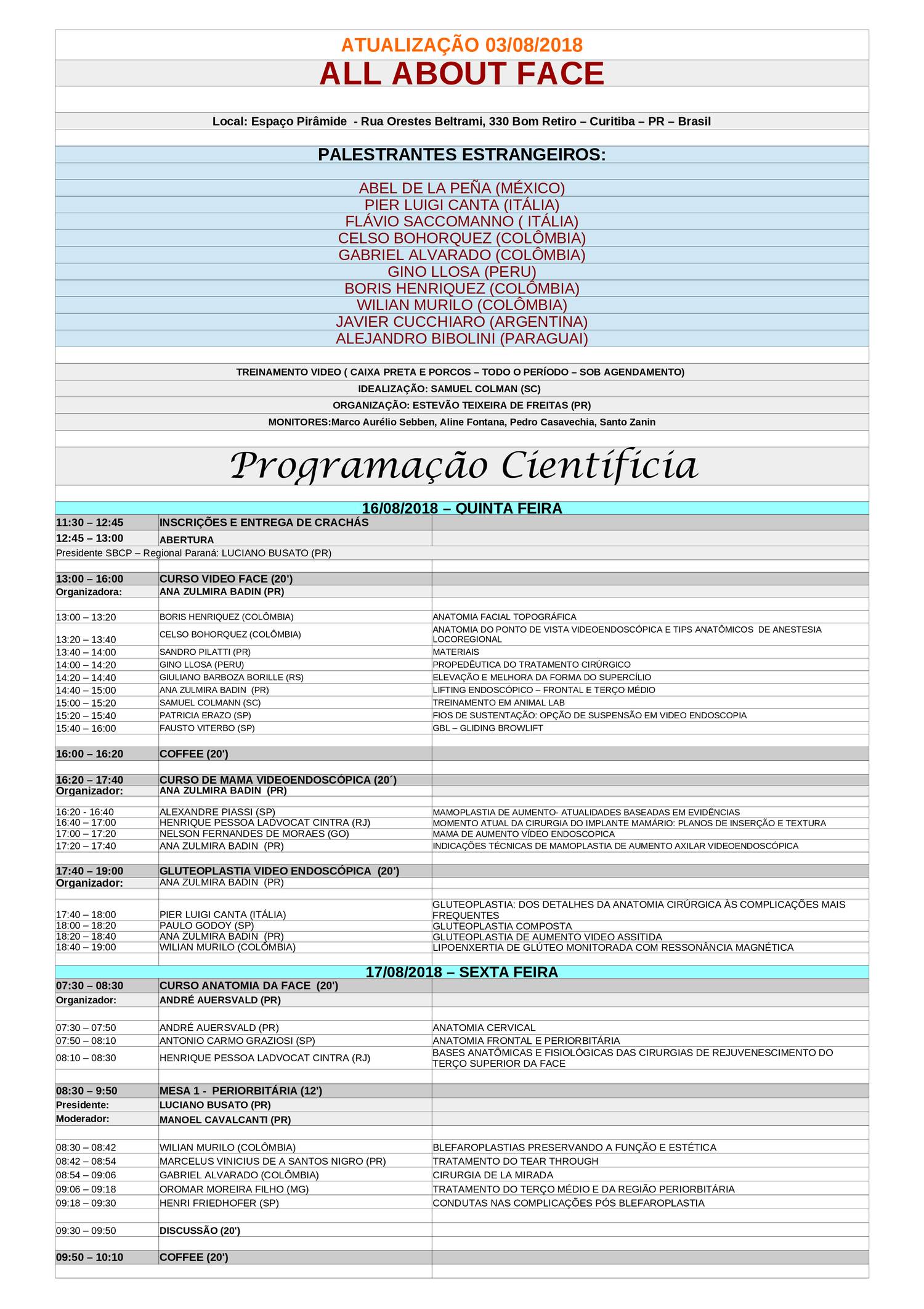 PROGRAMA PRELIMINAR ALL ABOUT FACE 030818.pdf | DocDroid