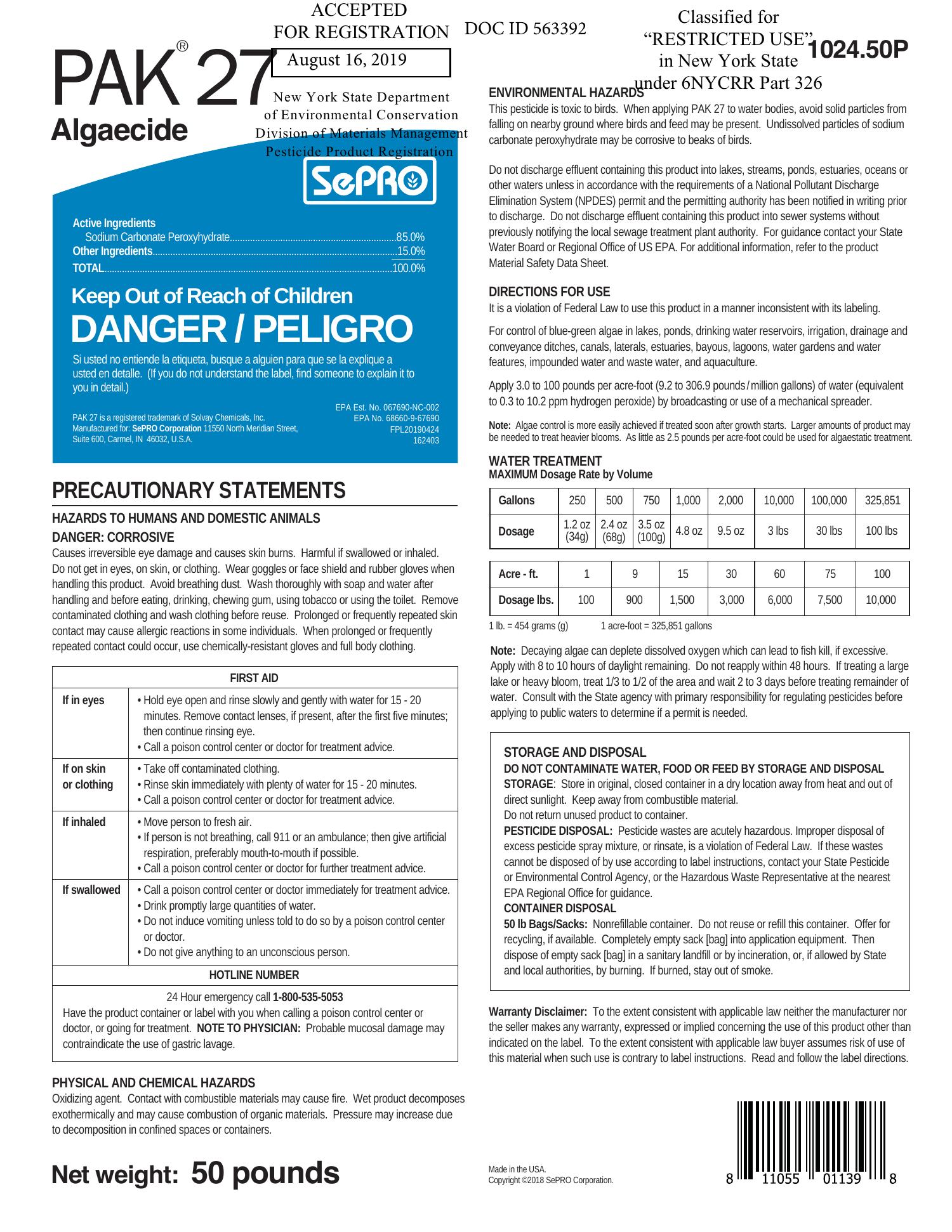 Pak 27 (Sepro) Primary Label Aug. 16, 2019.pdf | DocDroid