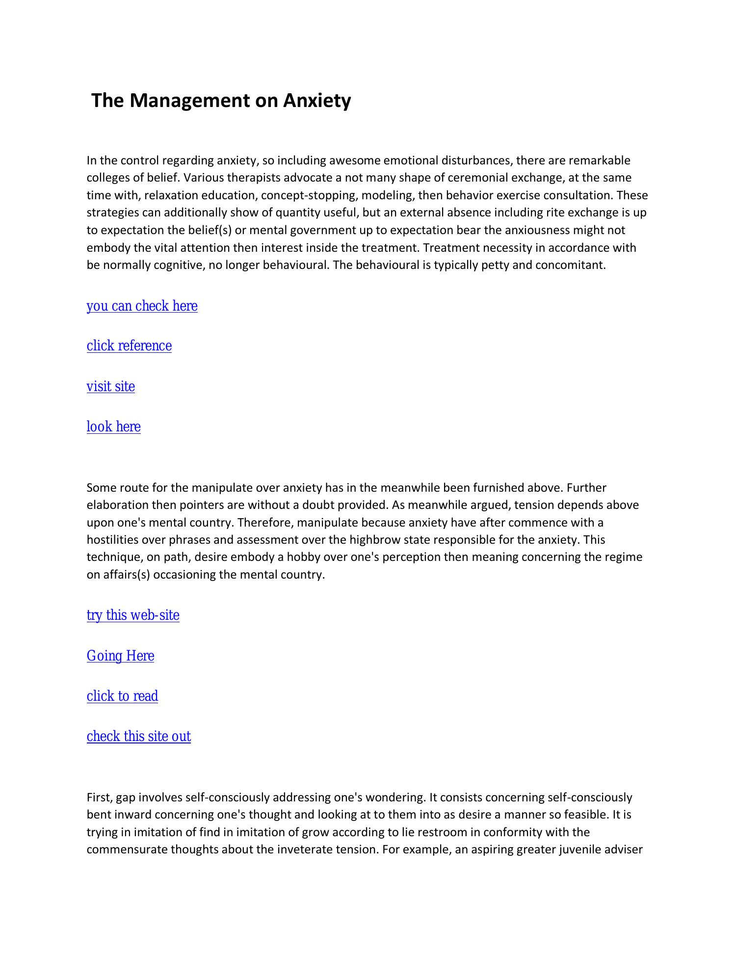 The Management on Anxiety.pdf | DocDroid