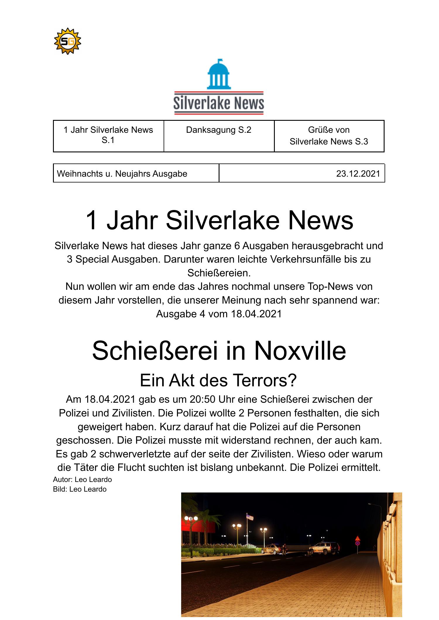 Silverlake News Sonderausgabe.pdf | DocDroid