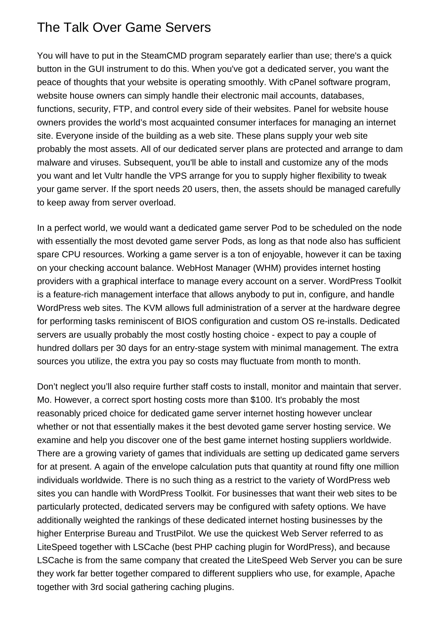 The Debate Over Game Serversaafjo.pdf.pdf | DocDroid