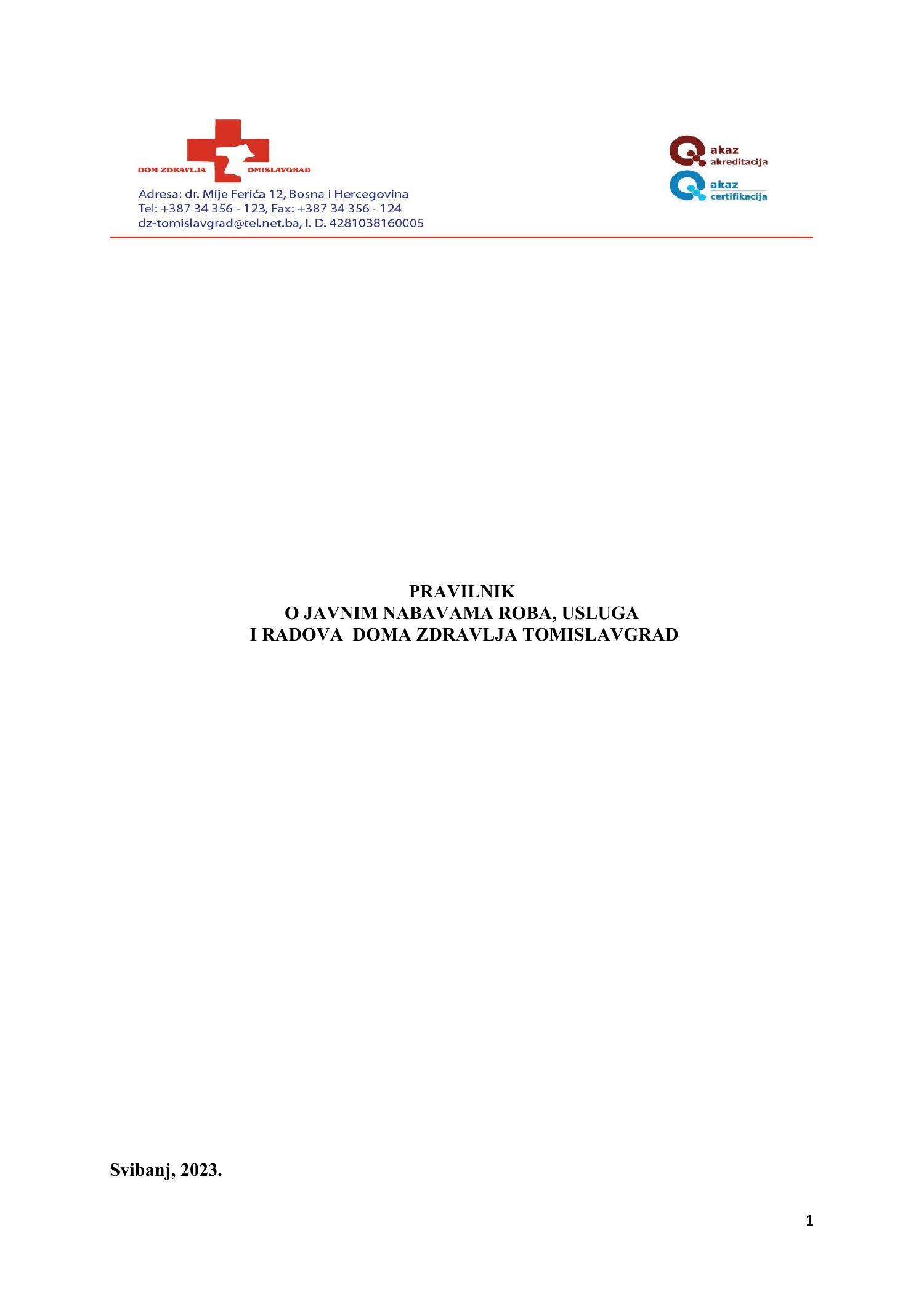 1. PRAVLNIK O JAVNIM NABAVAMA (final) (1).doc | DocDroid