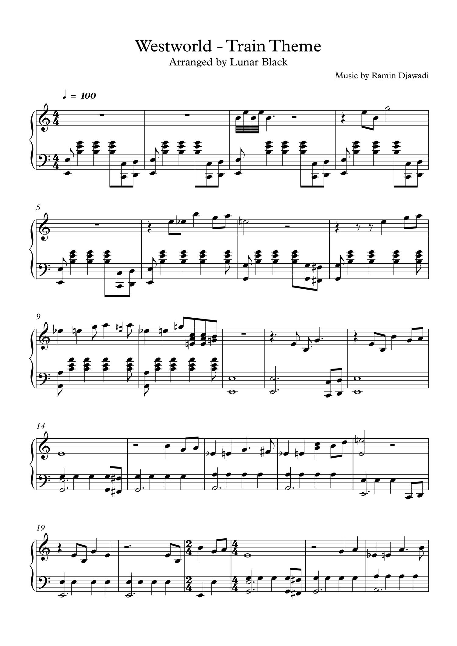 Westworld - Train Theme.pdf | DocDroid