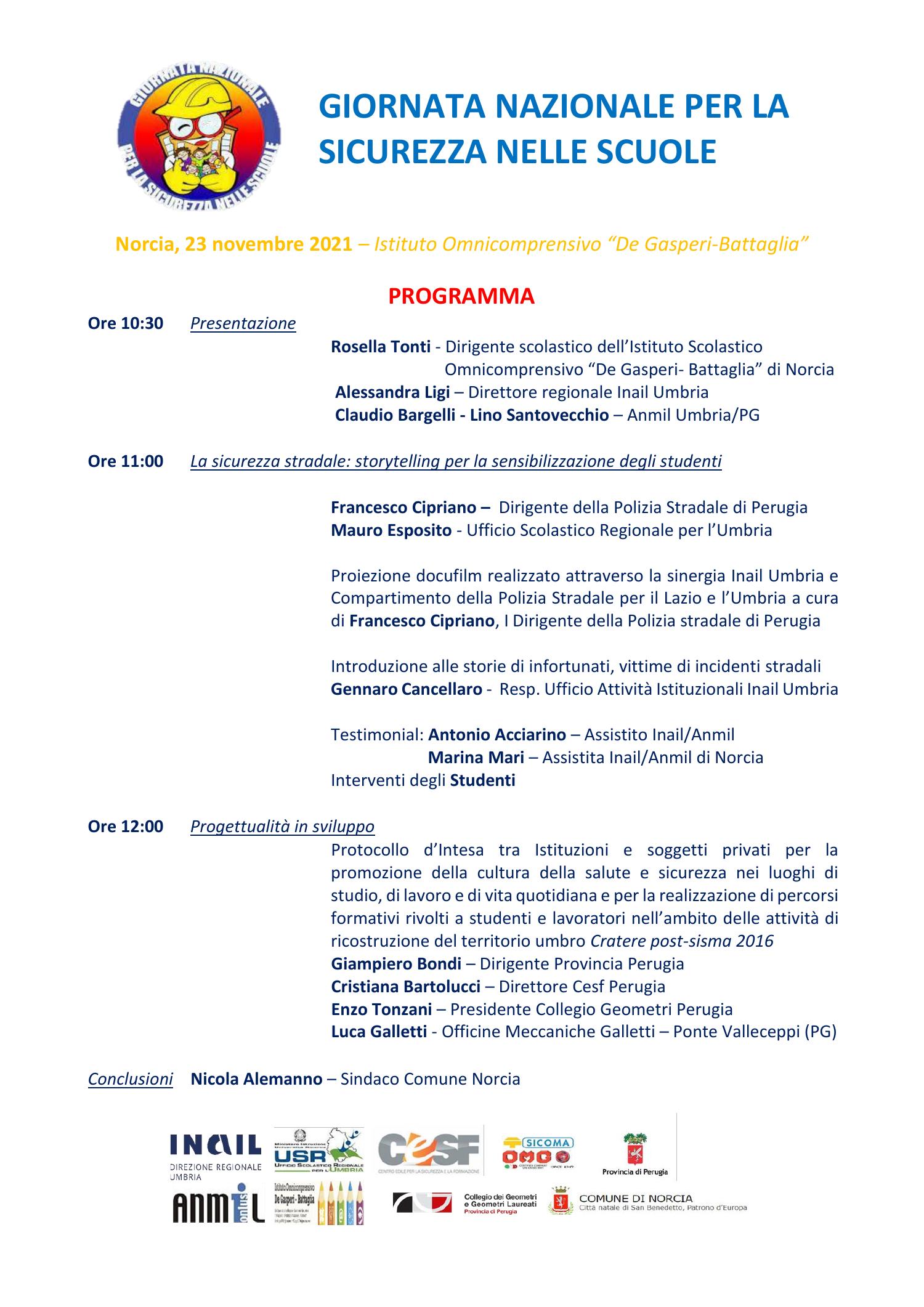 programma giornata sicurezza scuole.pdf | DocDroid