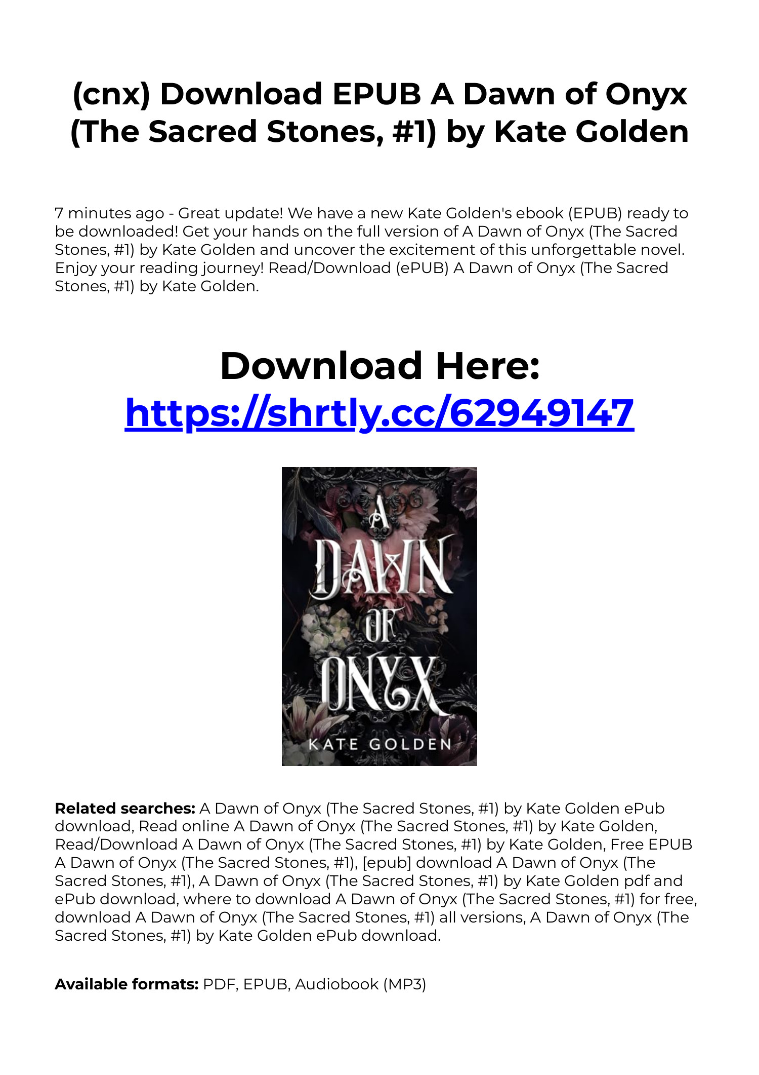 a-dawn-of-onyx.pdf | DocDroid