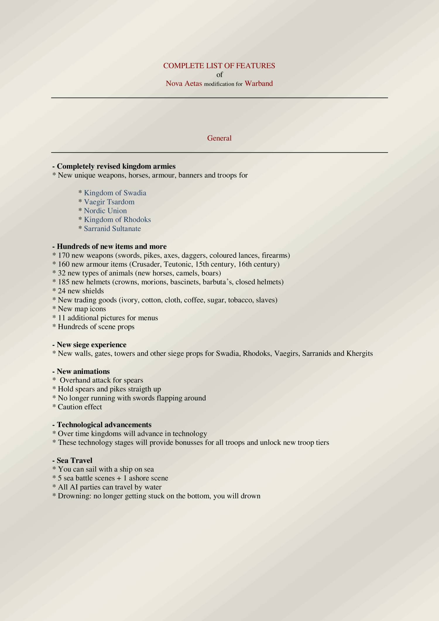 Full list of Features.pdf | DocDroid