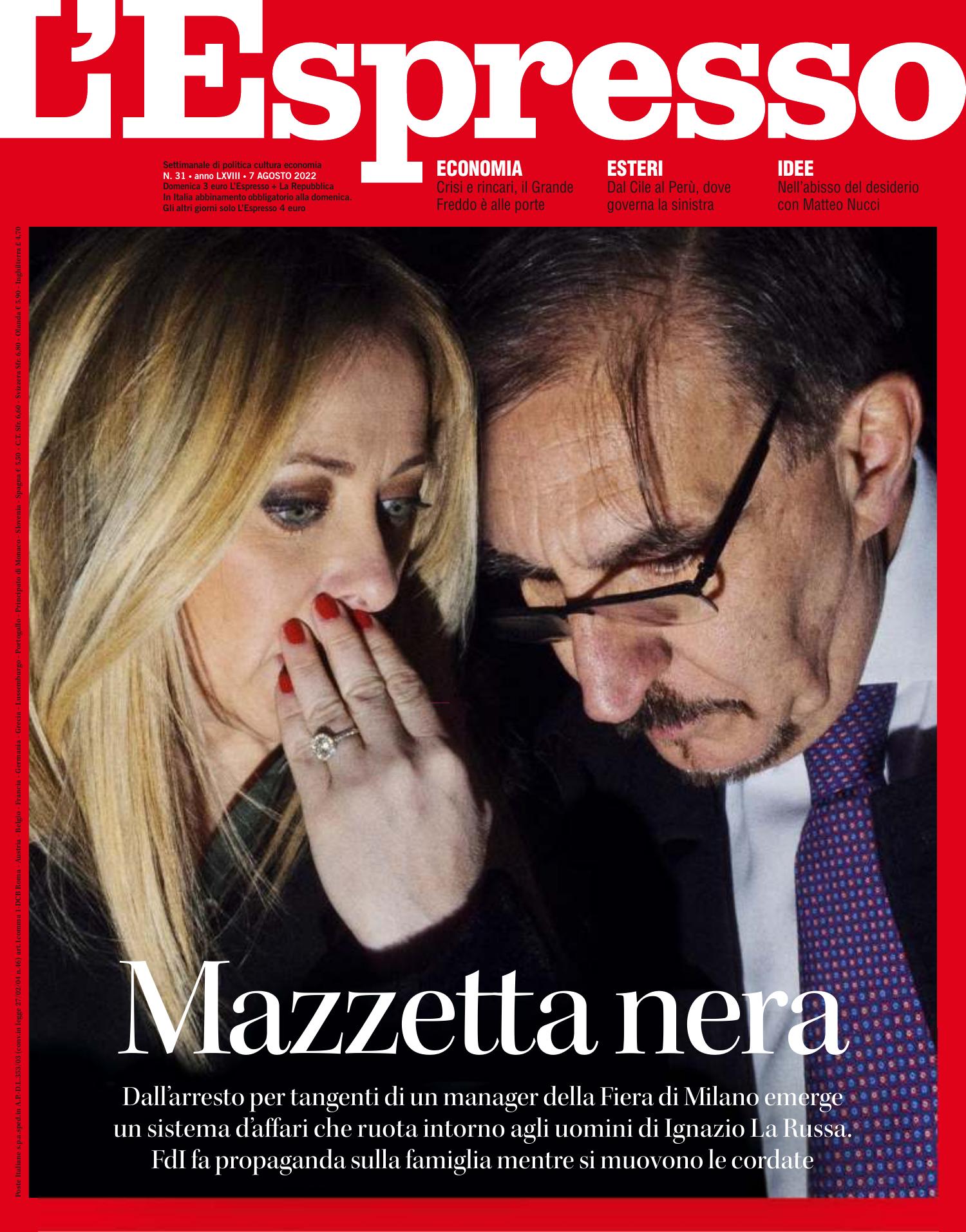 Mazzetta Nera - L'Espresso N.31 - 07 Agosto 2022-2.pdf | DocDroid