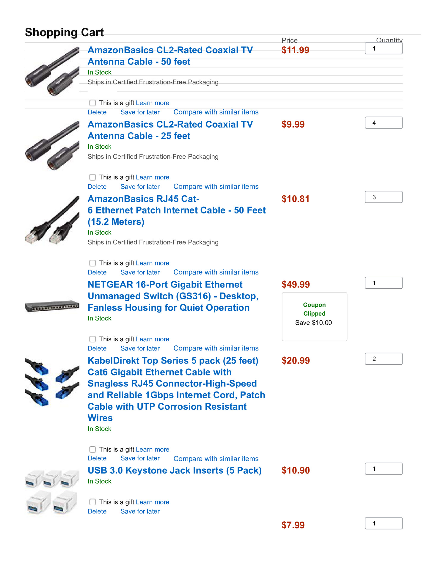 Amazon.com Shopping Cart.pdf | DocDroid