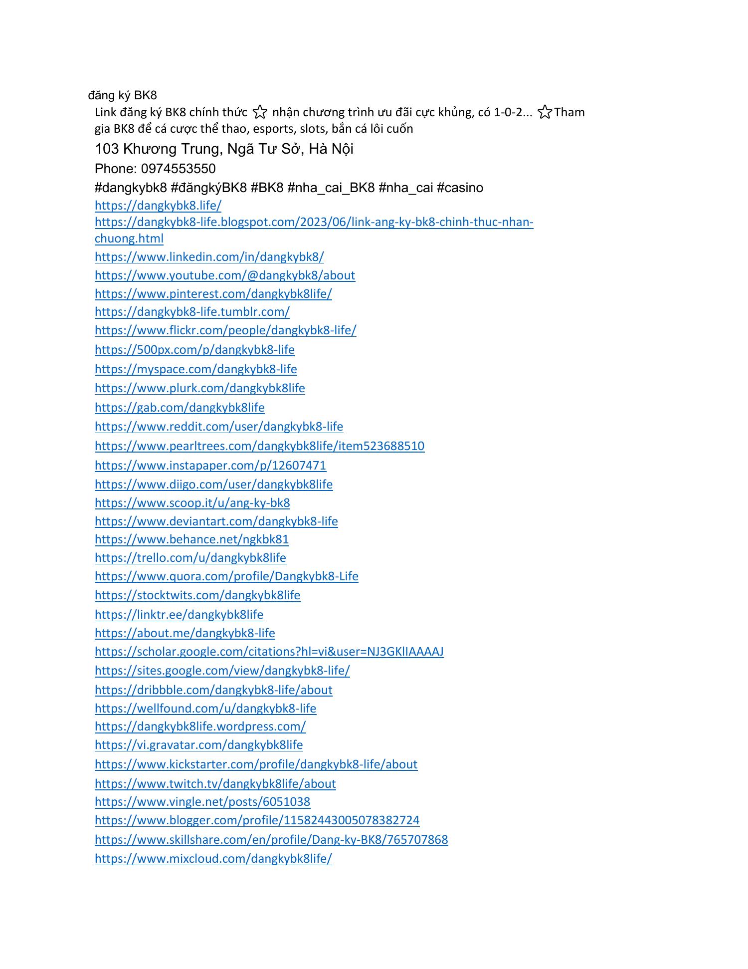 đăng ký BK8.docx | DocDroid