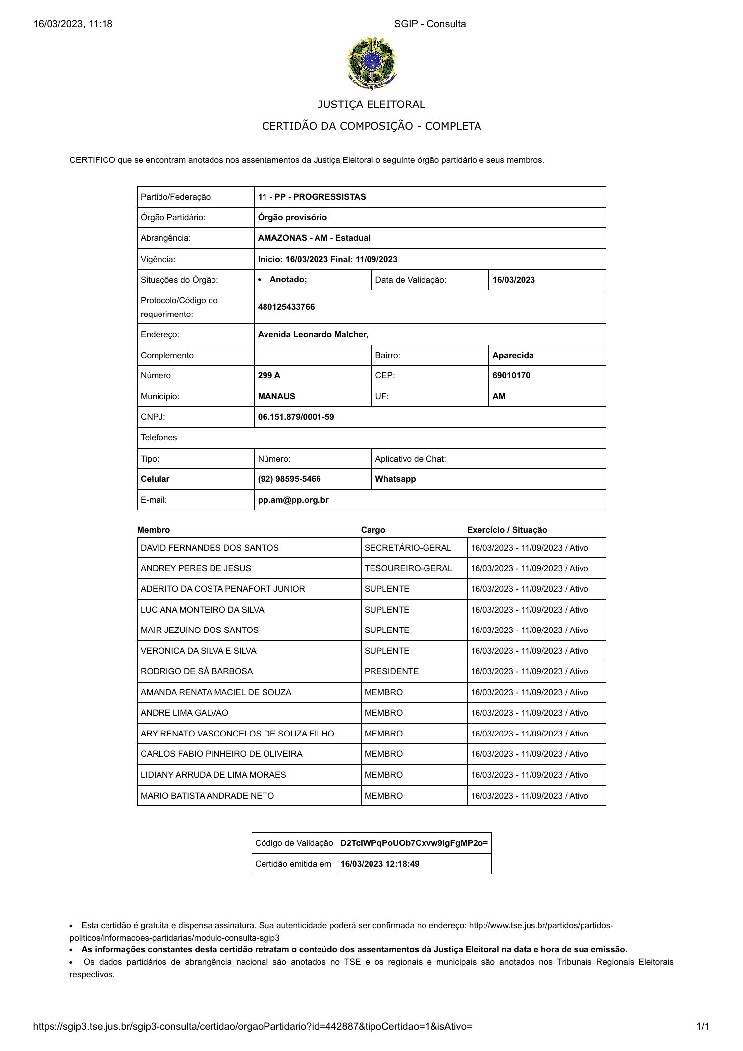 11 PP 2023 - TRE-AM - SGIP Consulta.pdf | DocDroid