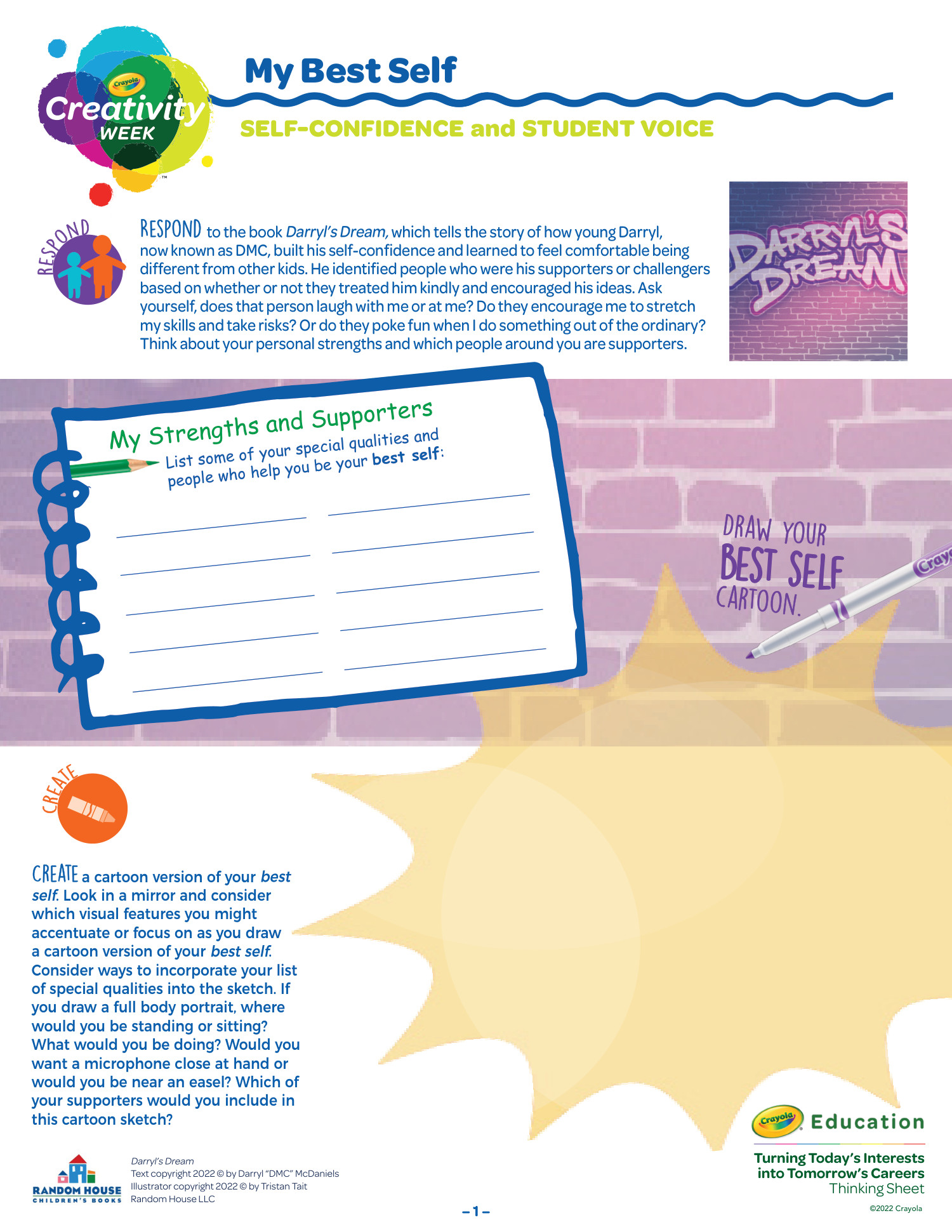 Self Confidence Student Voice_Best Self_CCW Thinking Sheet 11_final.pdf ...