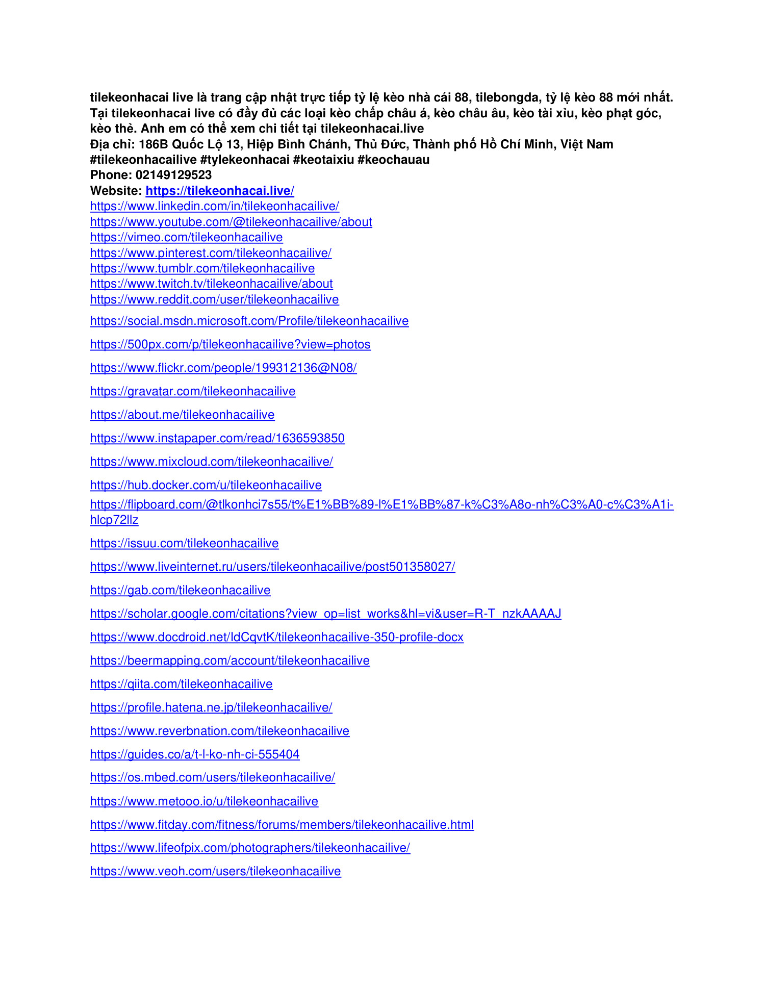 tilekeonhacailive-350-profile.docx | DocDroid