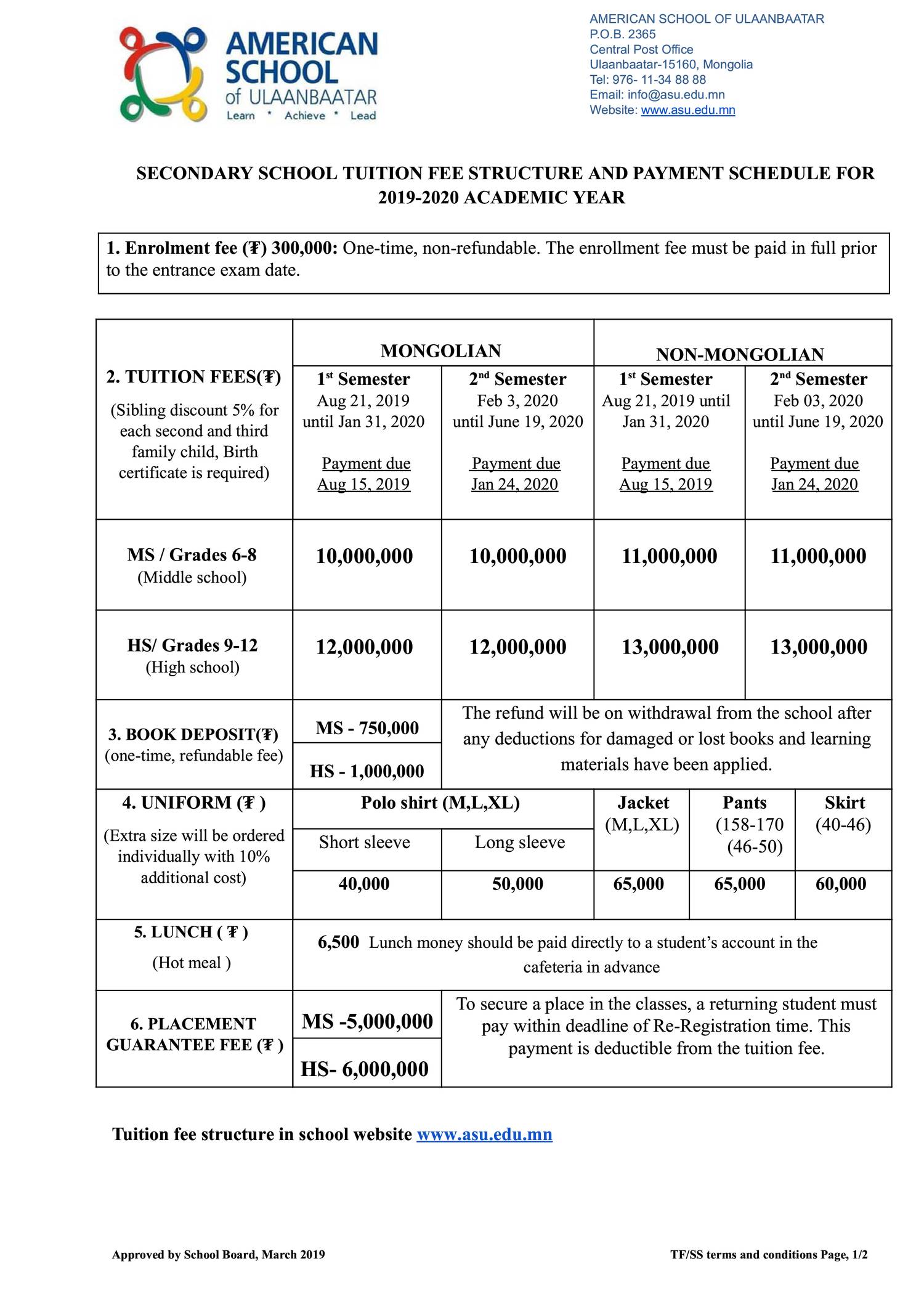 SS Tuition fee Eng 2019-2020.pdf | DocDroid