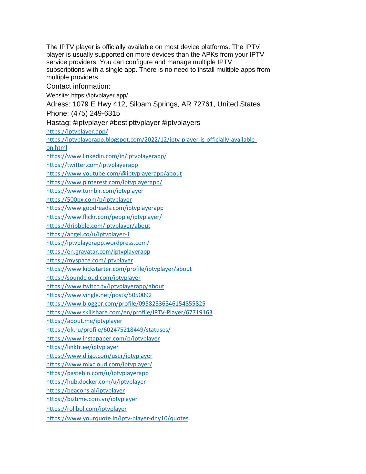 Iptv Player Docx Docdroid