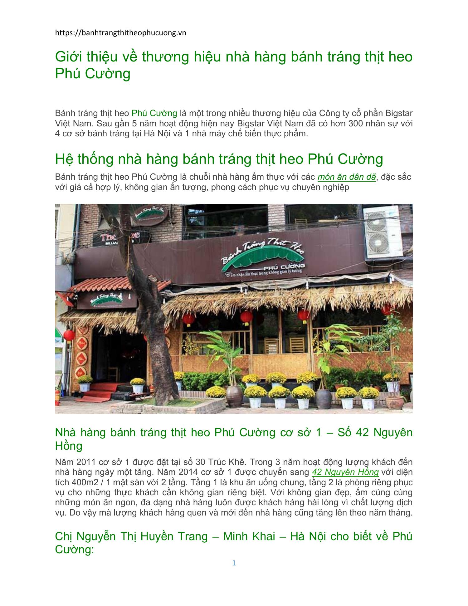 Giới thiệu về thương hiệu nhà hàng bánh tráng thịt heo Phú Cường.pdf | DocDroid