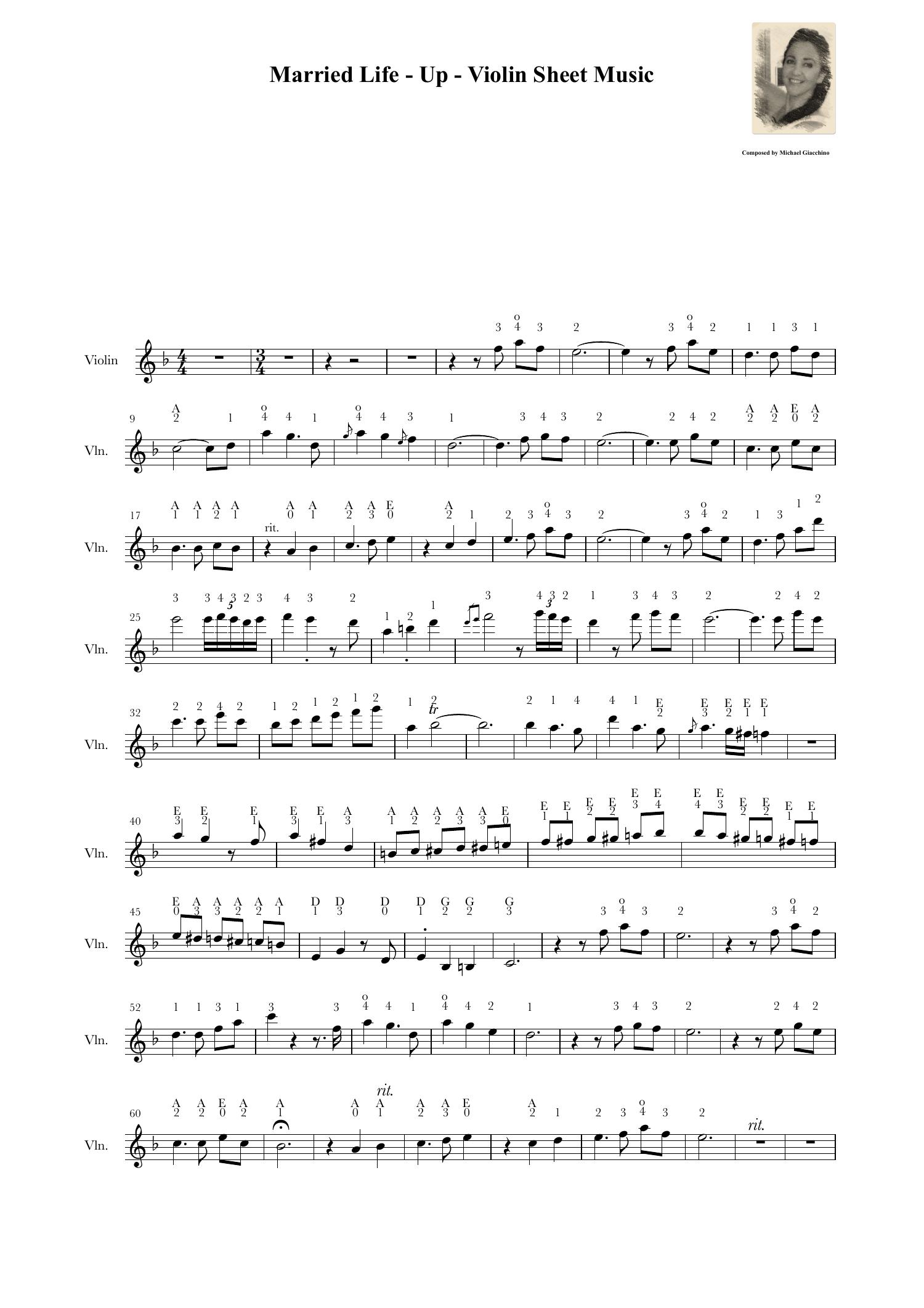 Married Life - Up - Violin Sheet Music (1).pdf | DocDroid