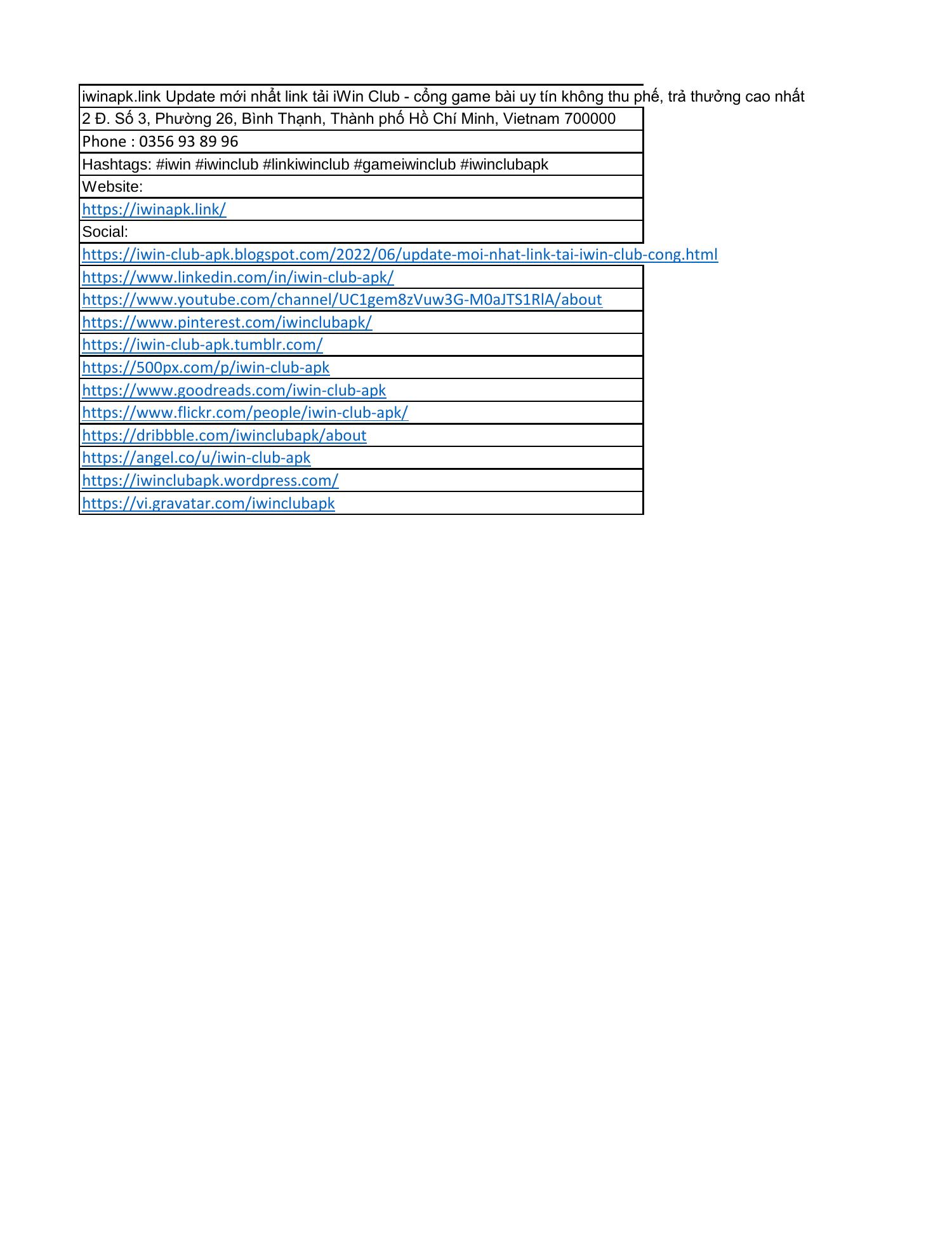 iWin Club APK.xlsx | DocDroid