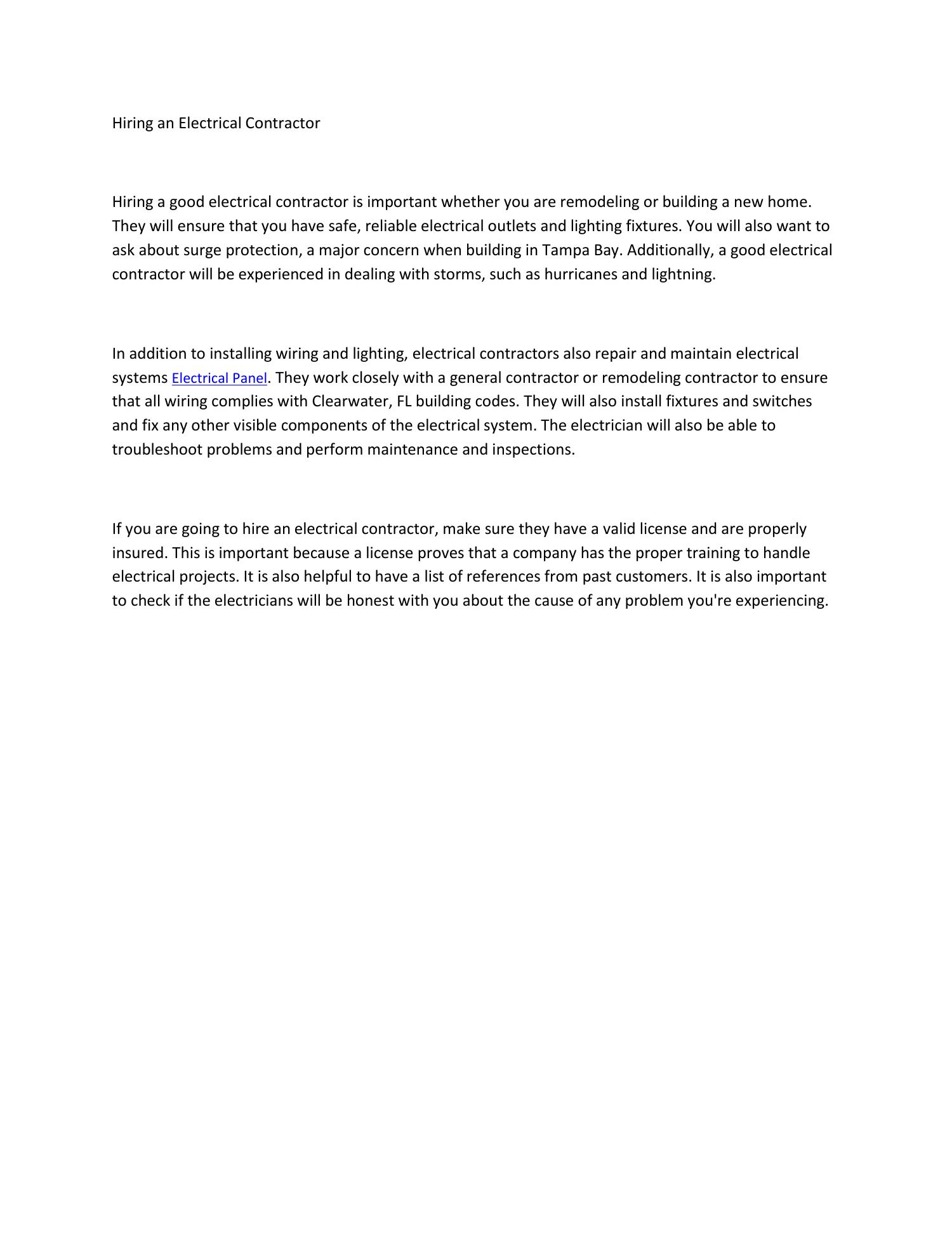 Electrical Panel.docx | DocDroid