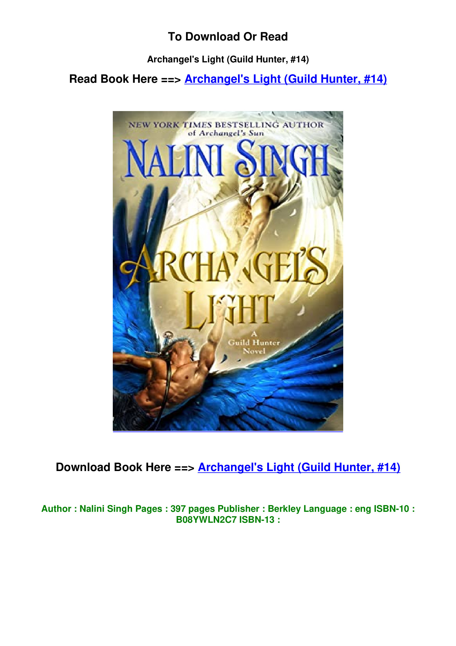 PDF Download Archangel s Light Guild Hunter 14 BY Nalini Singh.pdf | DocDroid