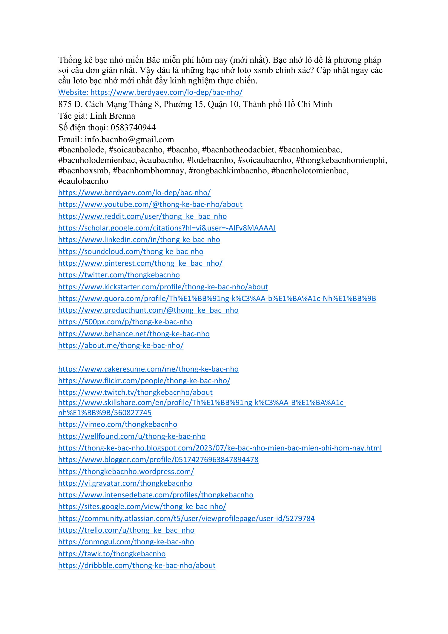 thongkebacnho.docx | DocDroid