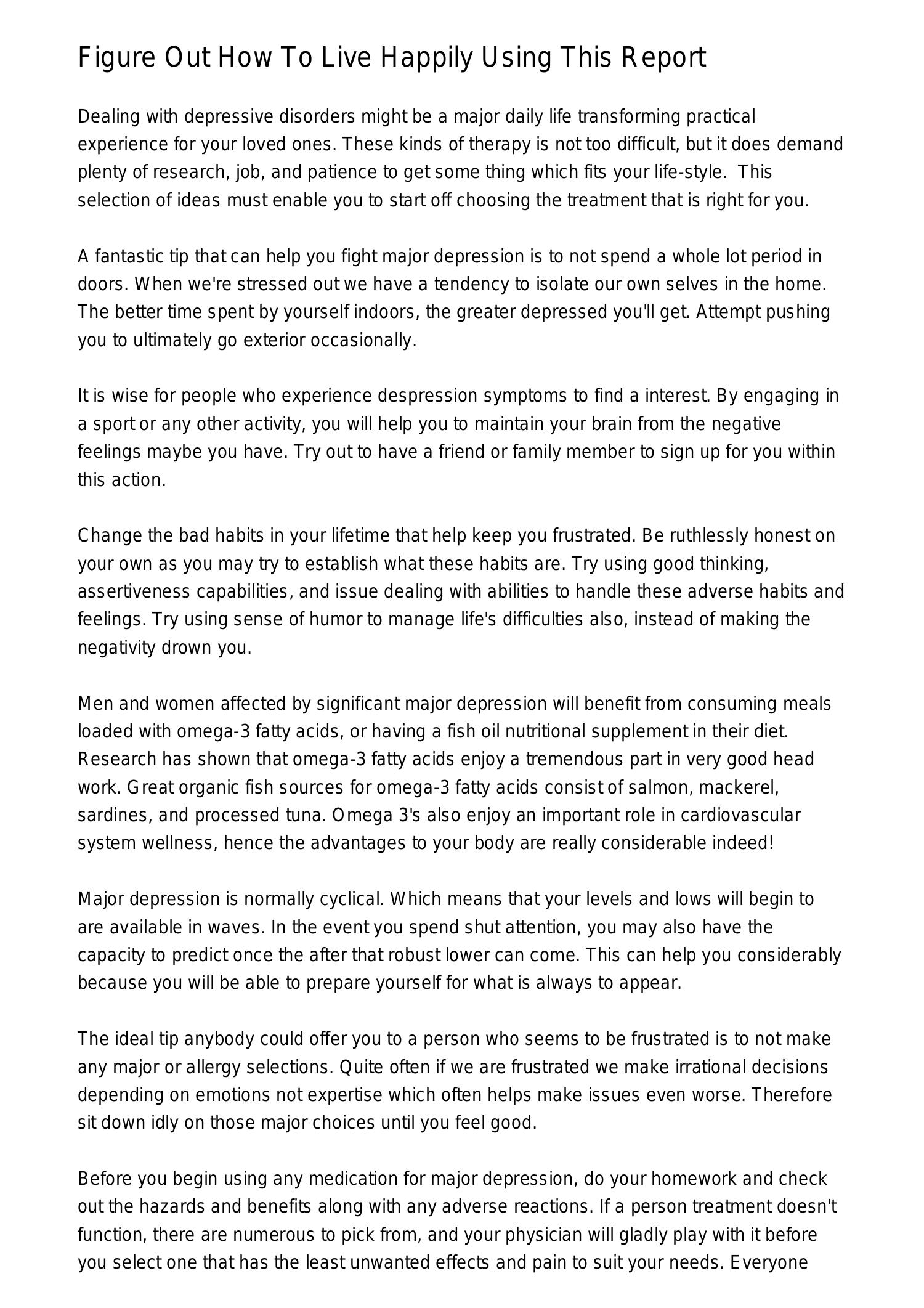 Learn To Live Happily With This Articletdeos.pdf.pdf | DocDroid