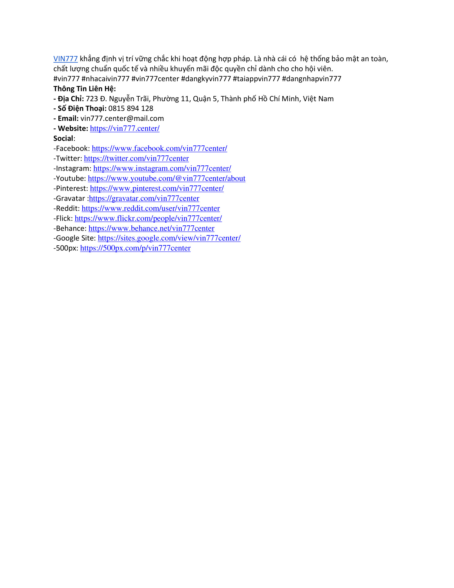 vin777center.docx | DocDroid